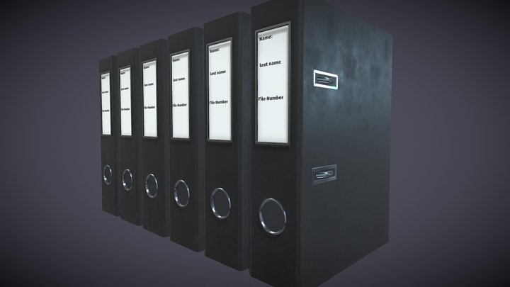 Folder 3D models - Sketchfab