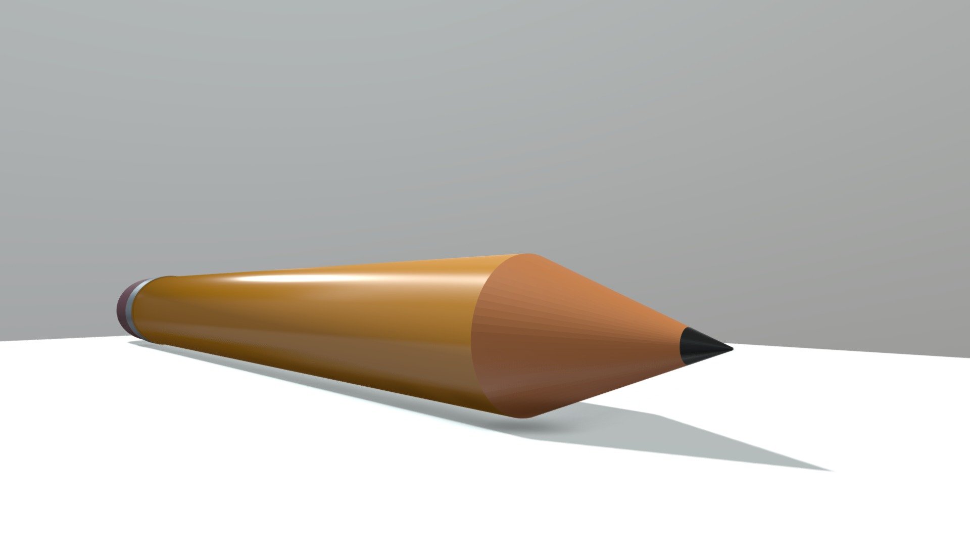 Pencil on a paper - Download Free 3D model by MonaimBDA ...
