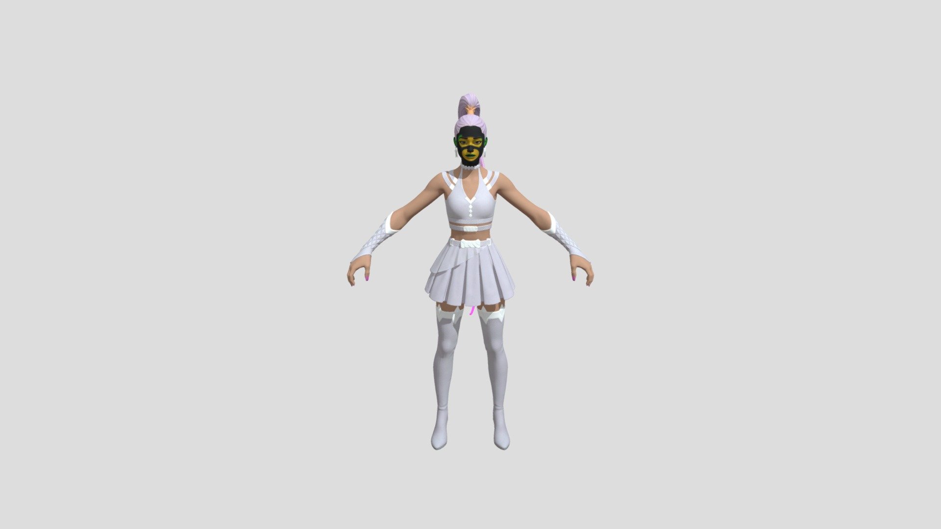 _fbx__ariana_grande__fortnite____dl_by_nekopixil - Download Free 3D ...