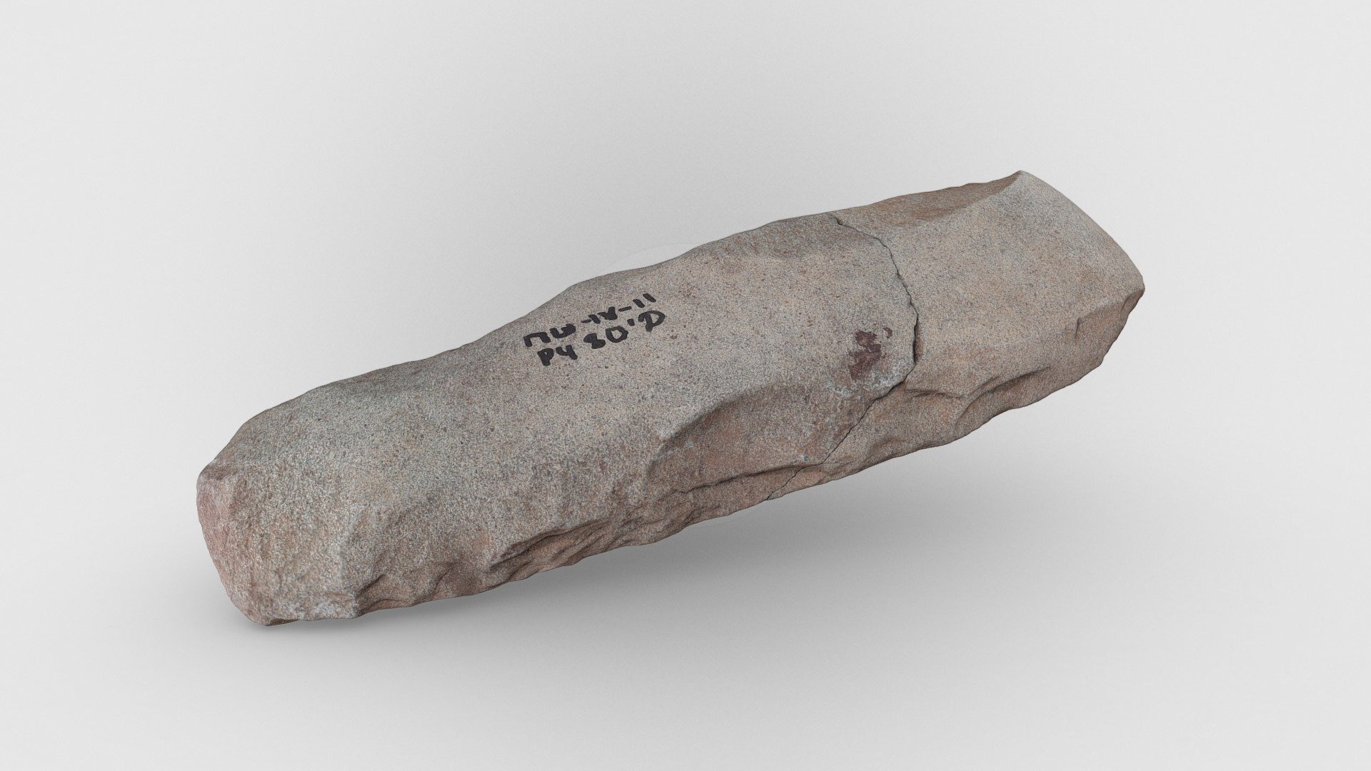 Каменное тесло - 3D model by DHlab [daf08ad] - Sketchfab