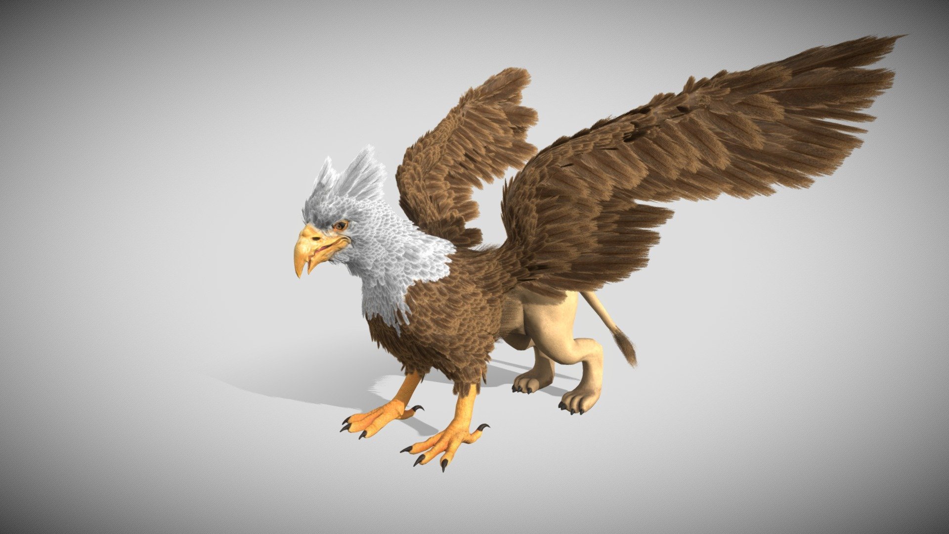 Griffon Rigged - Buy Royalty Free 3D model by Nakler'sWork (@Nakler ...