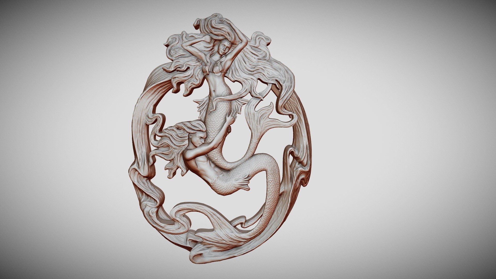 Mermaids - 3D model by HeAuthor [daf1723] - Sketchfab