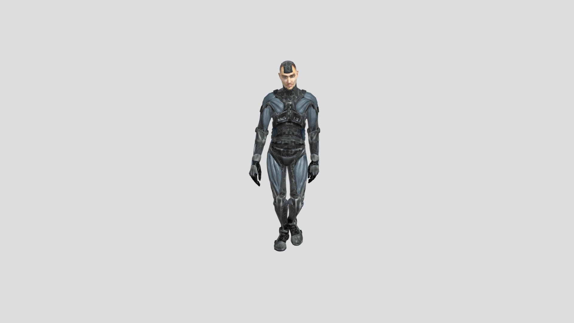 Exo Gray Walk In Circle - Download Free 3D model by Decentralized ...