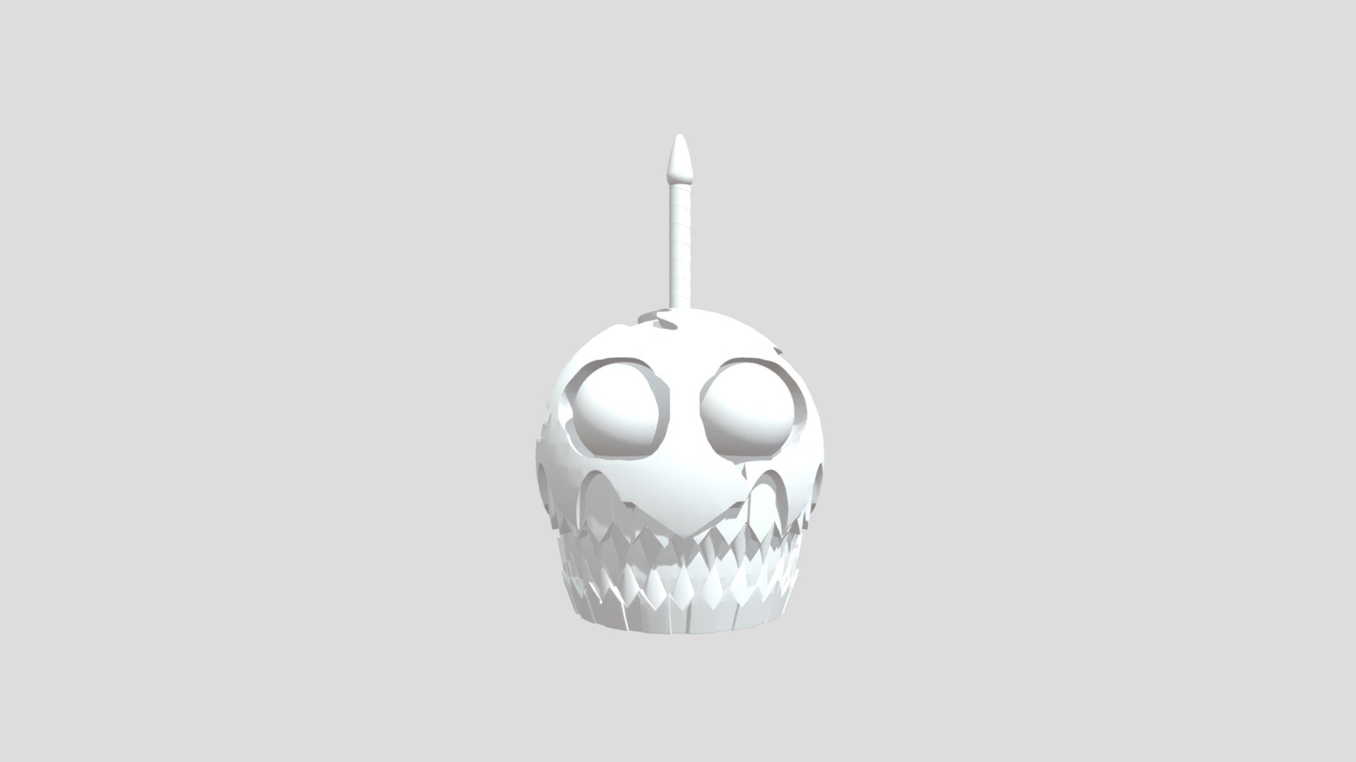 FNAF Nightmare Cupcake/Carl - 3D Printable - Download Free 3D model by ...