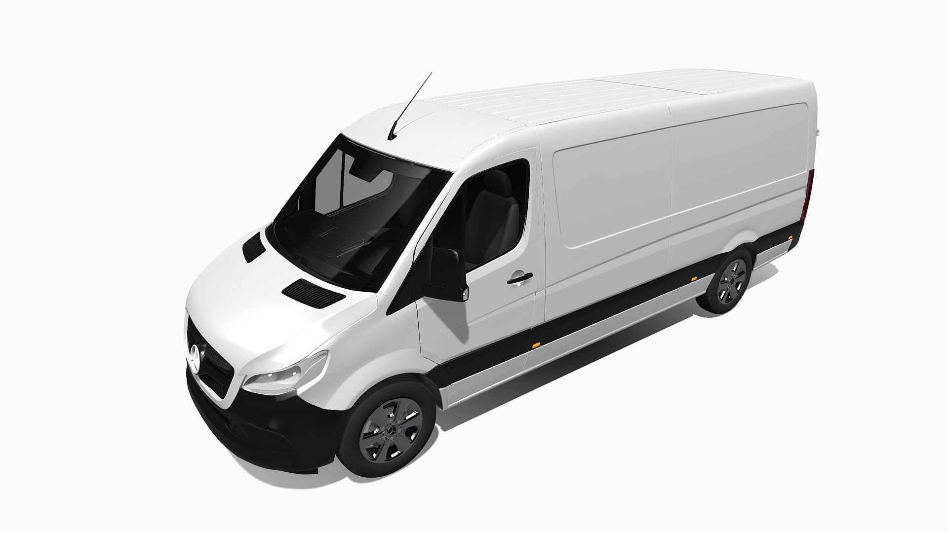 Mercedes-Benz Sprinter Cargo H1 L3 - Buy Royalty Free 3D model by ...