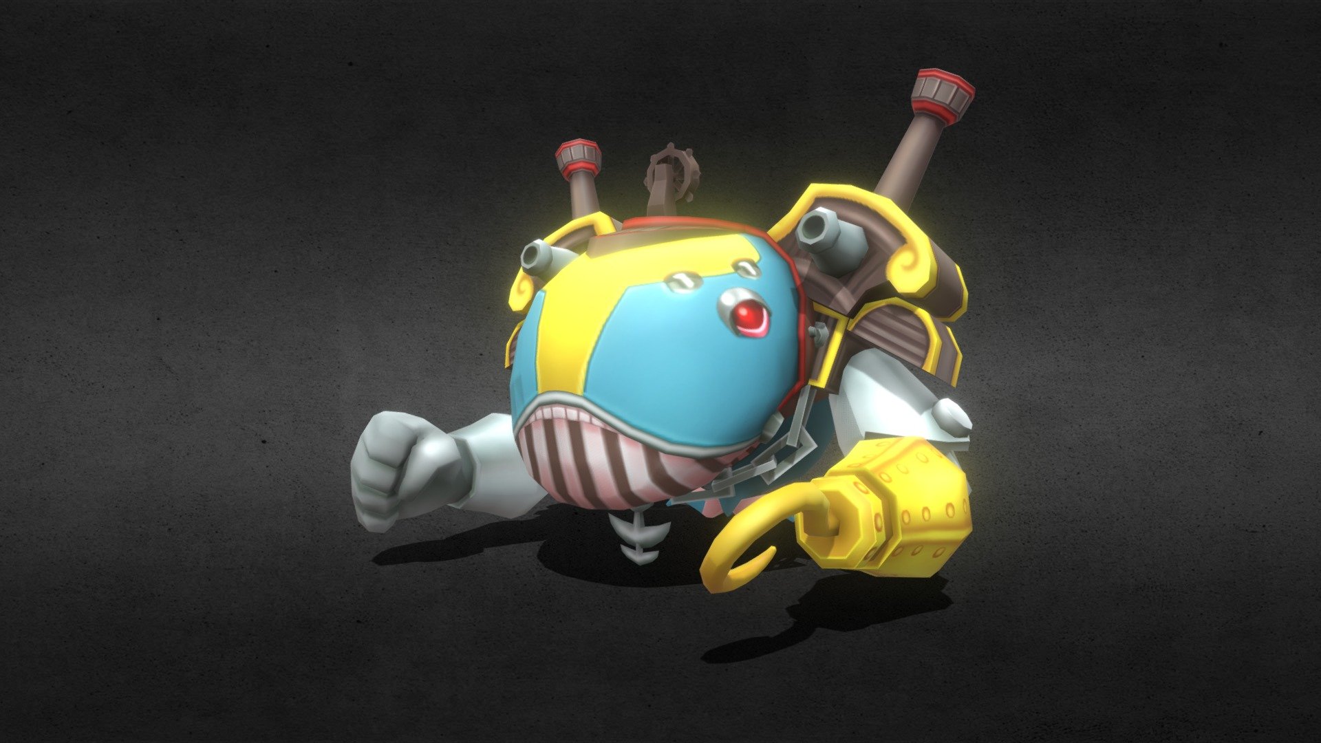 Mecha_Whale - 3D model by Game Model (@Game.Model) [daf86aa] - Sketchfab