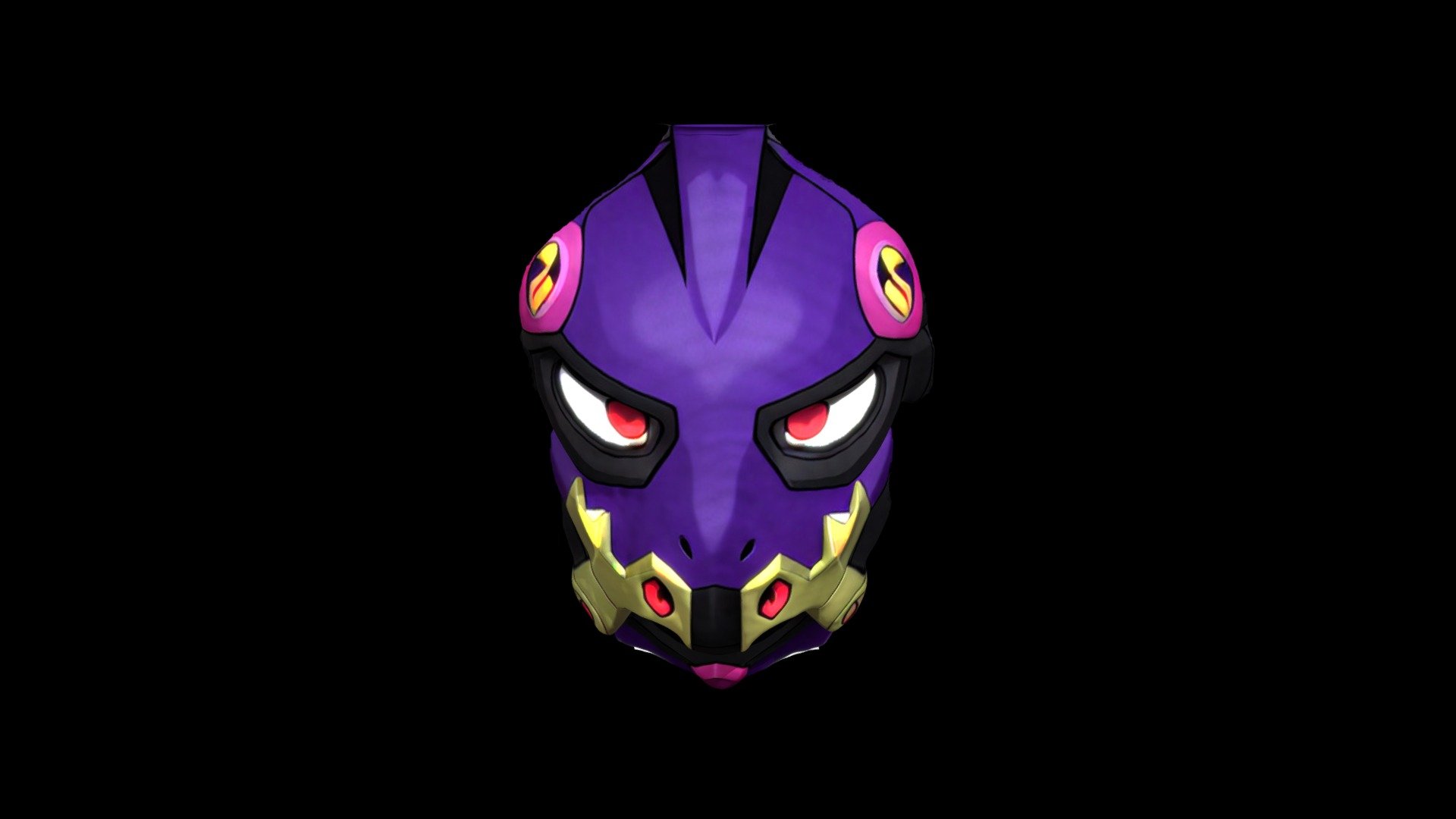 Helmet Mask Robot Cartoon 304 - Download Free 3D model by klrxyz ...
