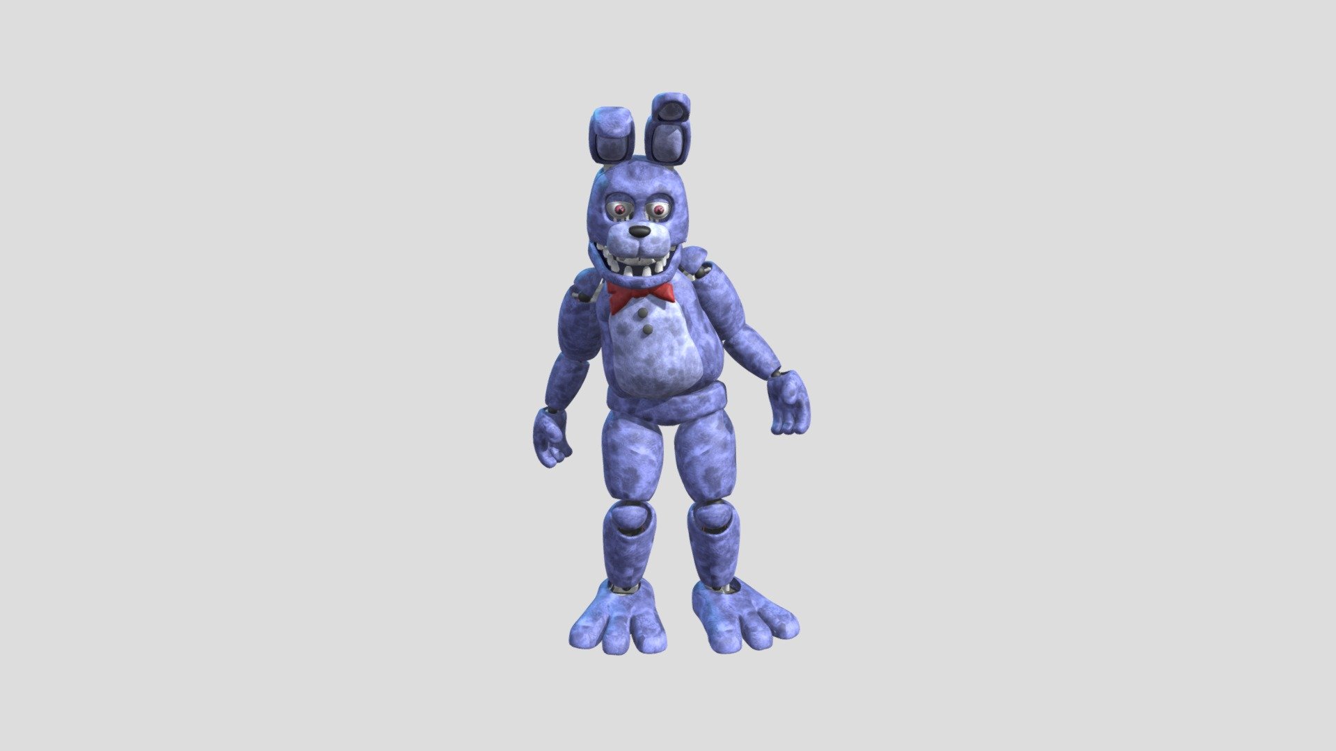 UnWithered Bonnie the Bunny Redesign V2 - Download Free 3D model by ...