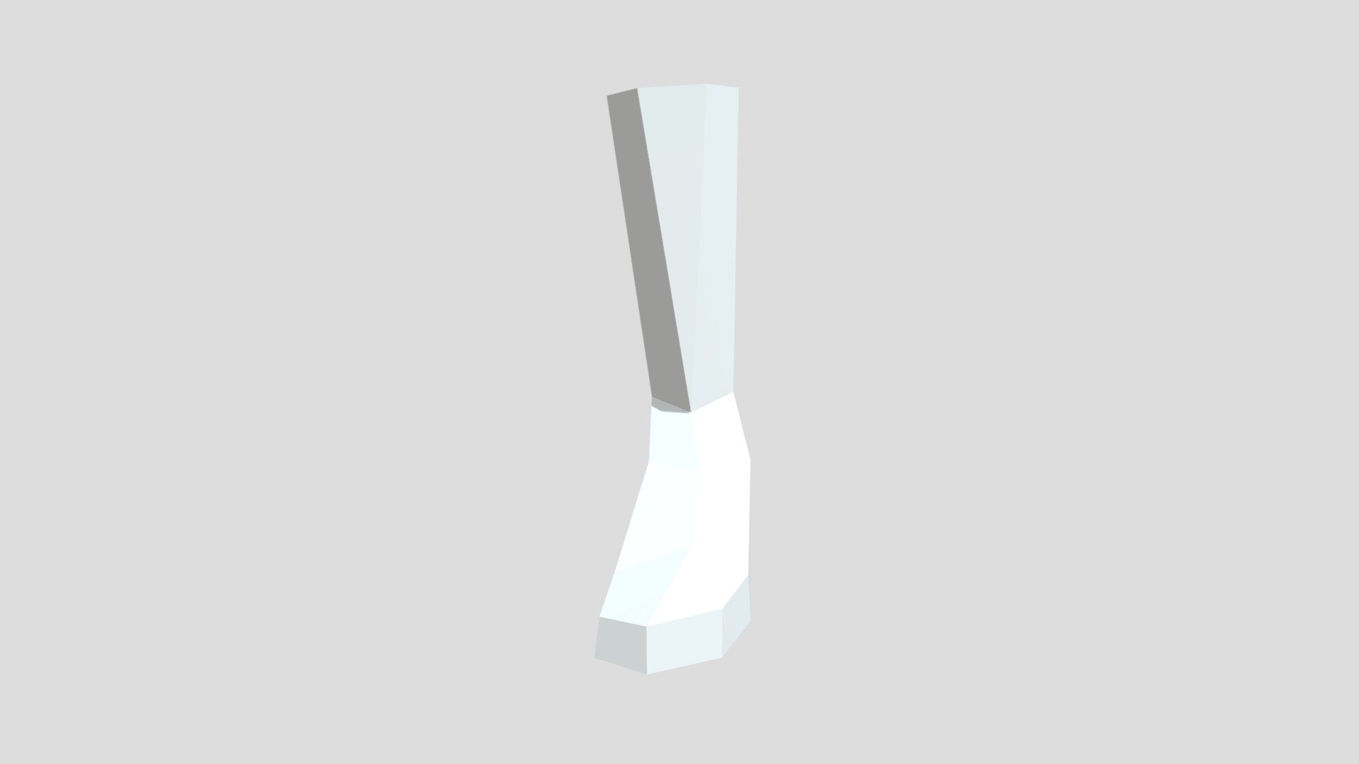 Very Low Poly Foot - Download Free 3D model by cafejoe61 [dafb166 ...