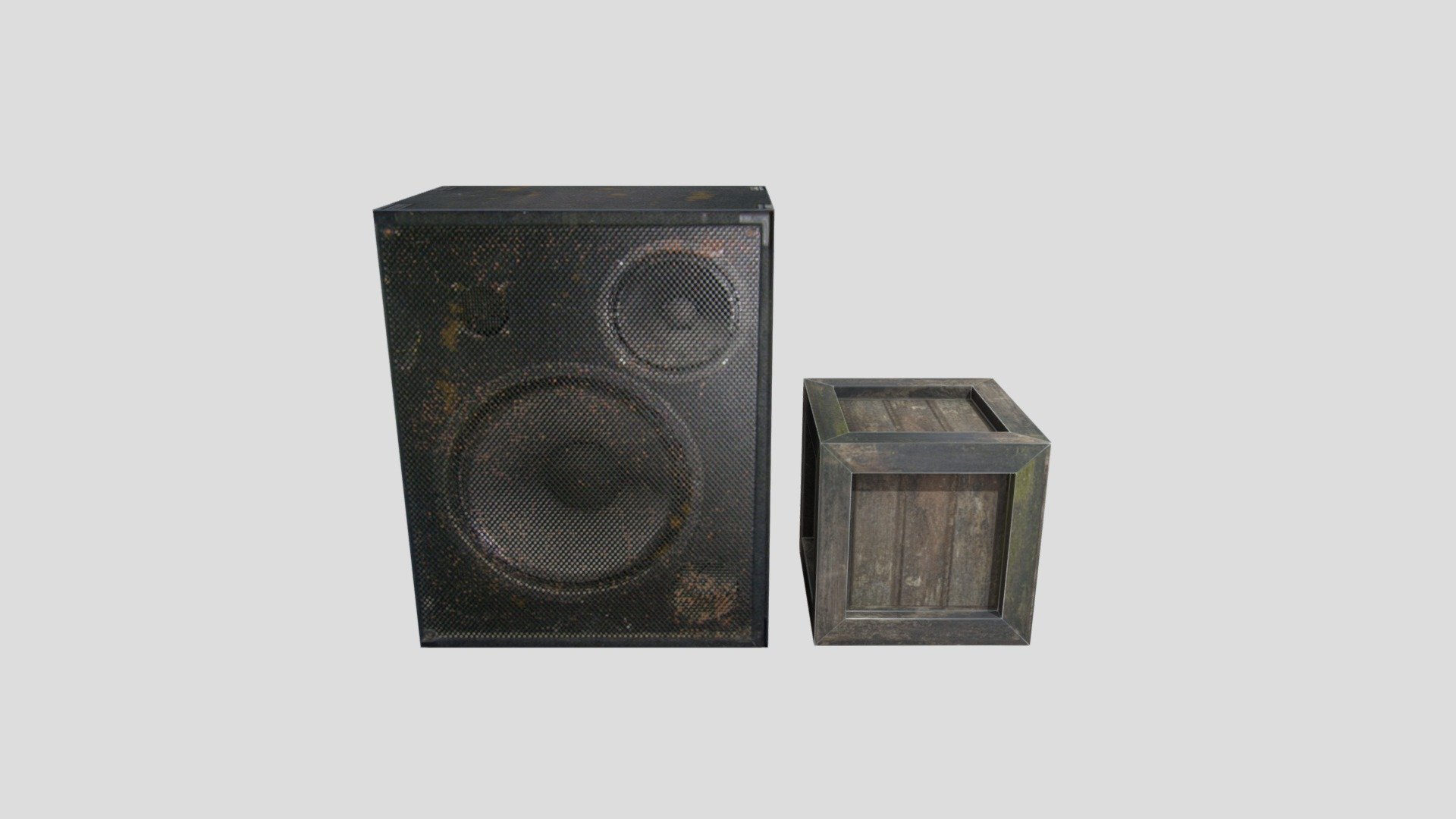 Box+Amp - 3D model by Yentl_Baert [dafdc65] - Sketchfab