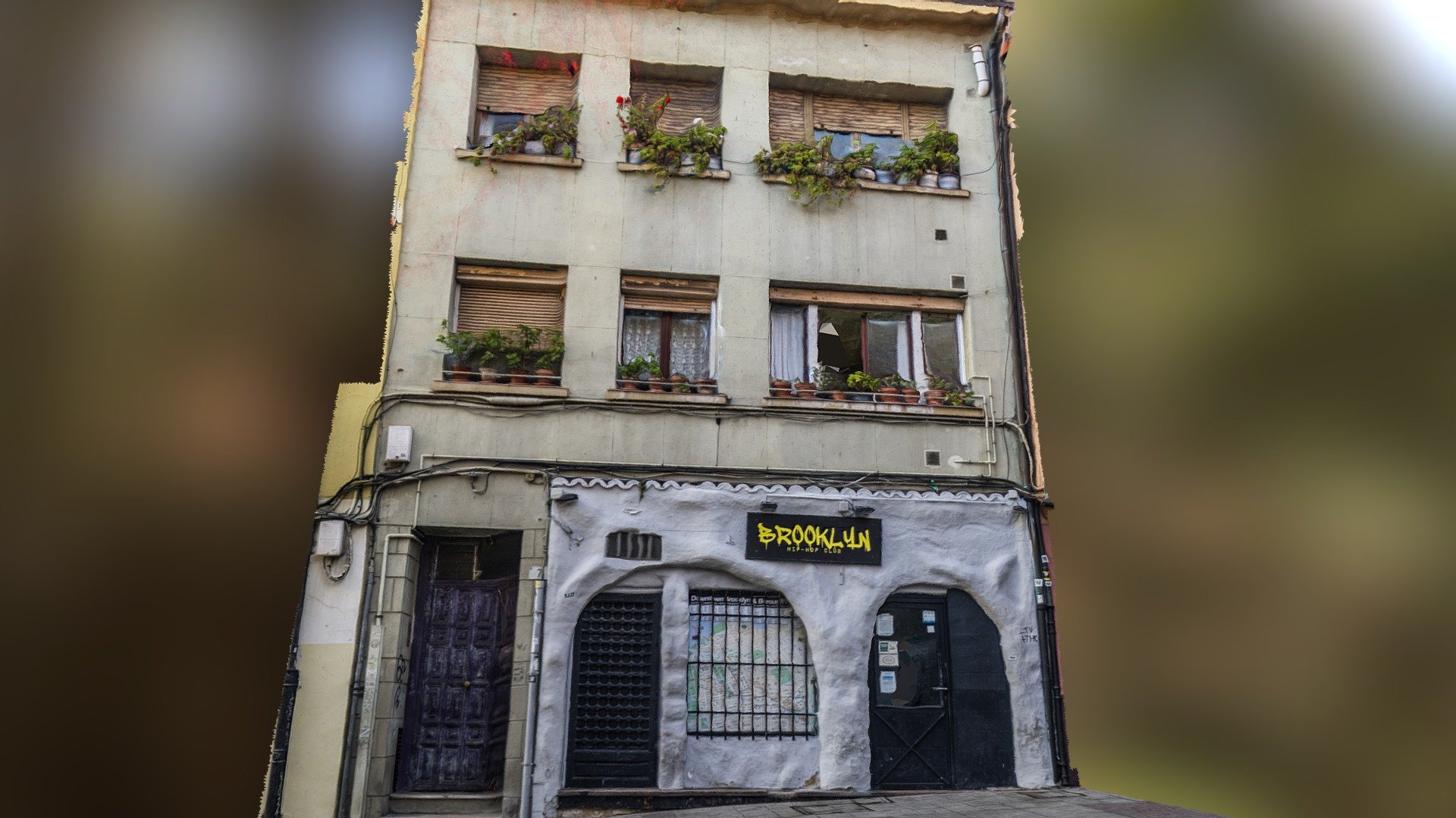 Pub building facade scan - Buy Royalty Free 3D model by Miguel Bandera ...