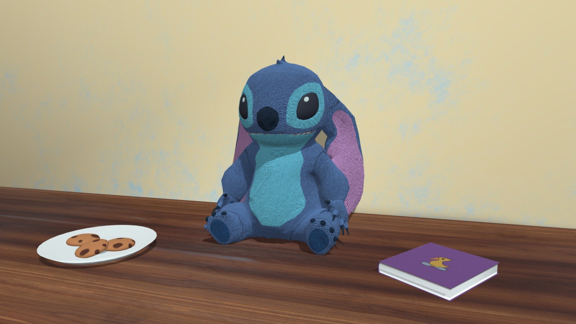 Stitch - 3D model by JuanQuinteroC [db00a44] - Sketchfab
