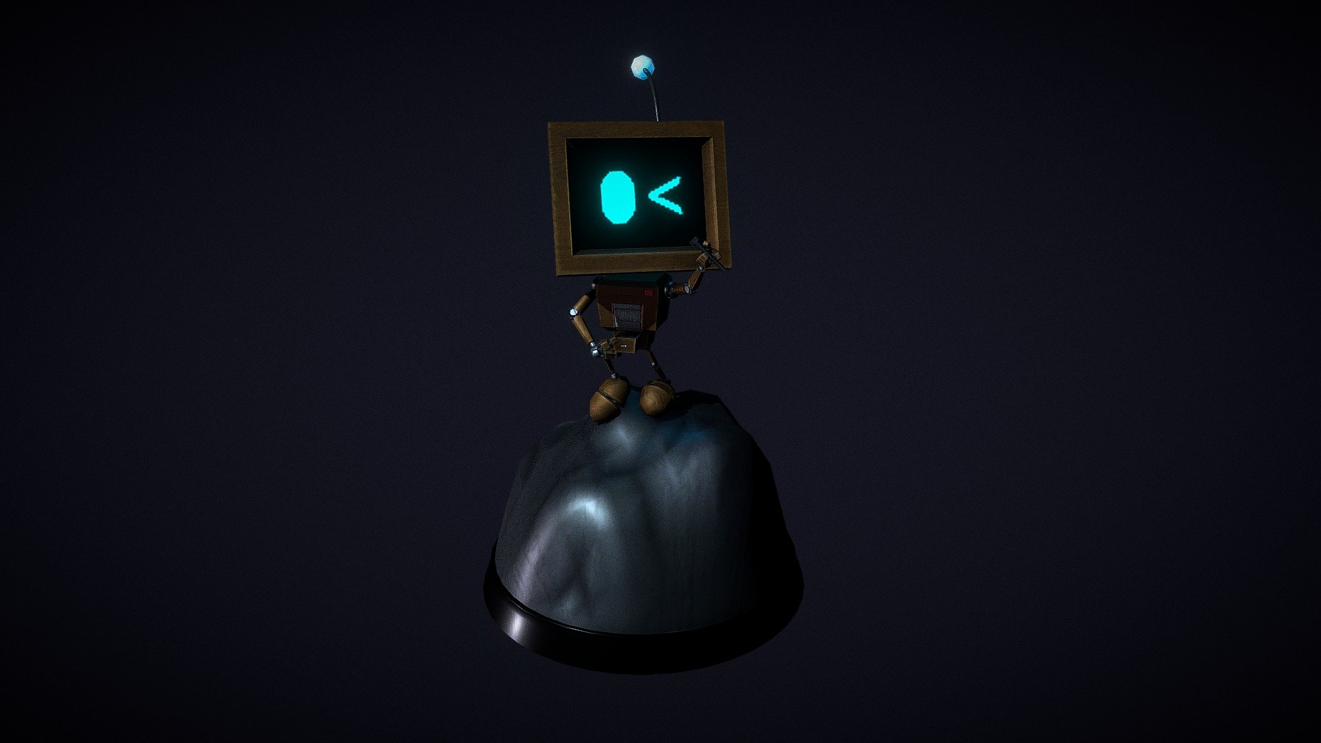 Arcade Mini-Robot - 3D model by 3DLeon (@ShadowRepulser) [db035f5 ...