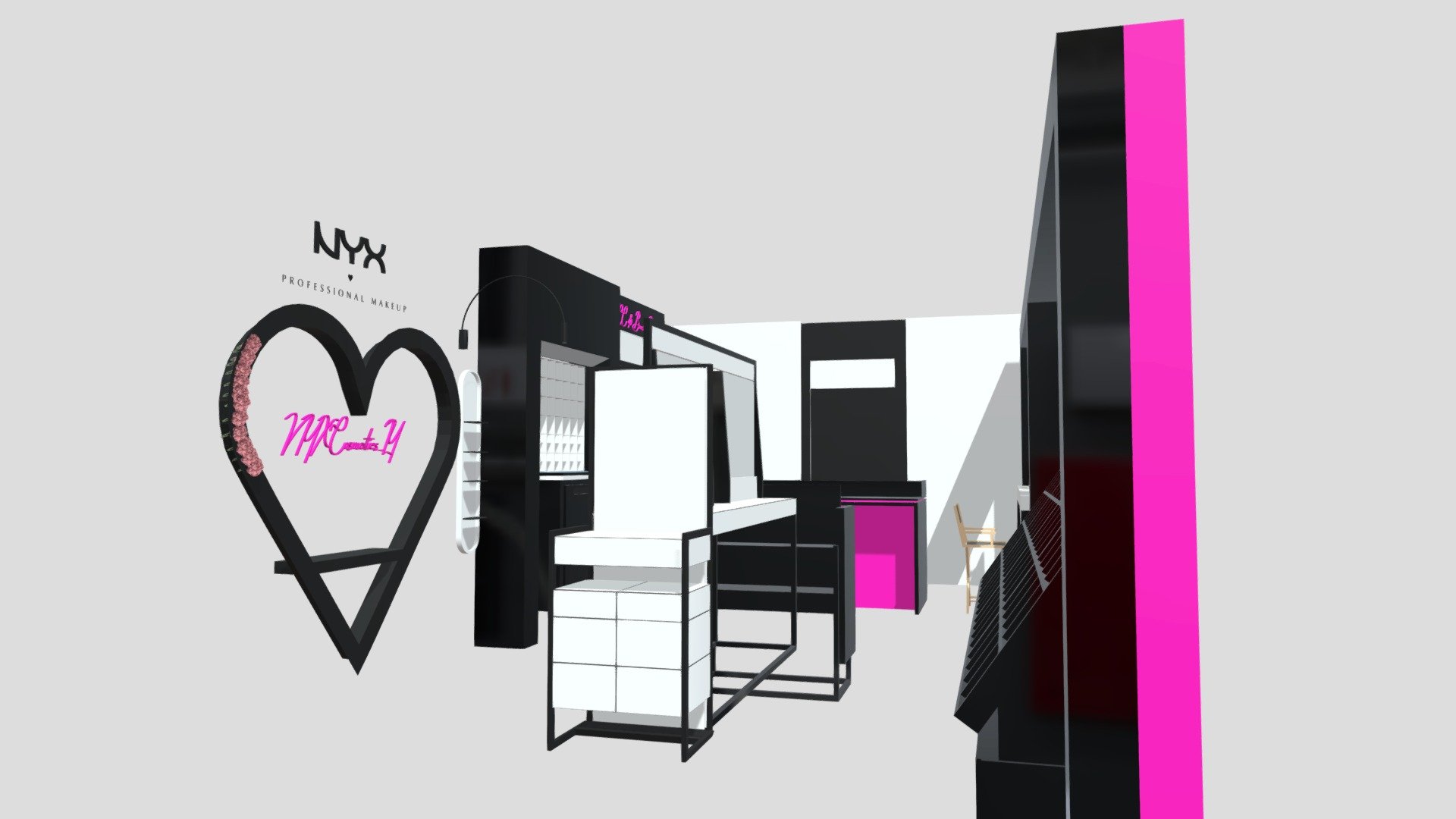 NYX STORE - 3D model by raofnaaji [db03a6a] - Sketchfab