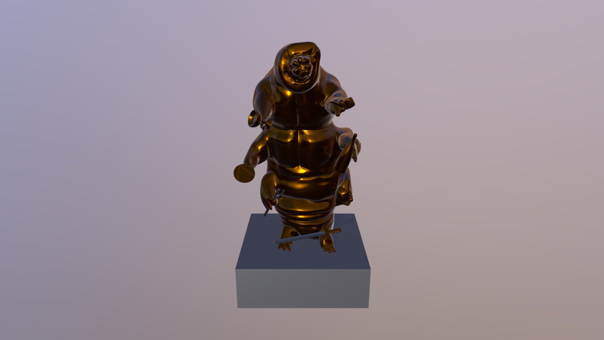 Water Bear - 3D model by exposeyourselfusa [db05766] - Sketchfab