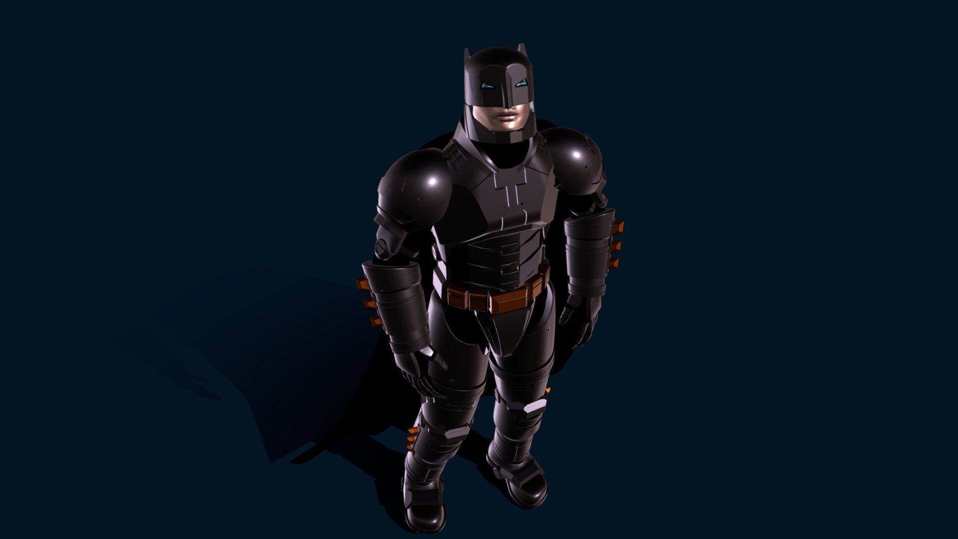 Armored Batfleck - Download Free 3D model by SorroW (@CoppoB) [db05e7b ...