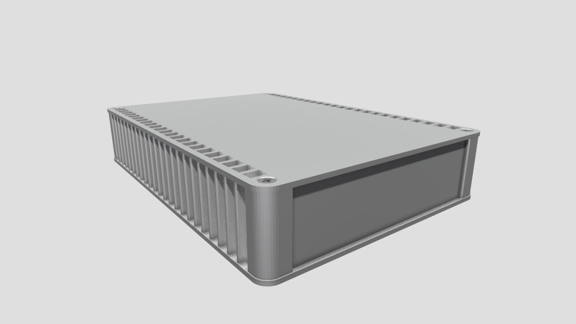 Takachi Heatsink aluminium case series HIT13318 - 3D model by Daub_CNC ...