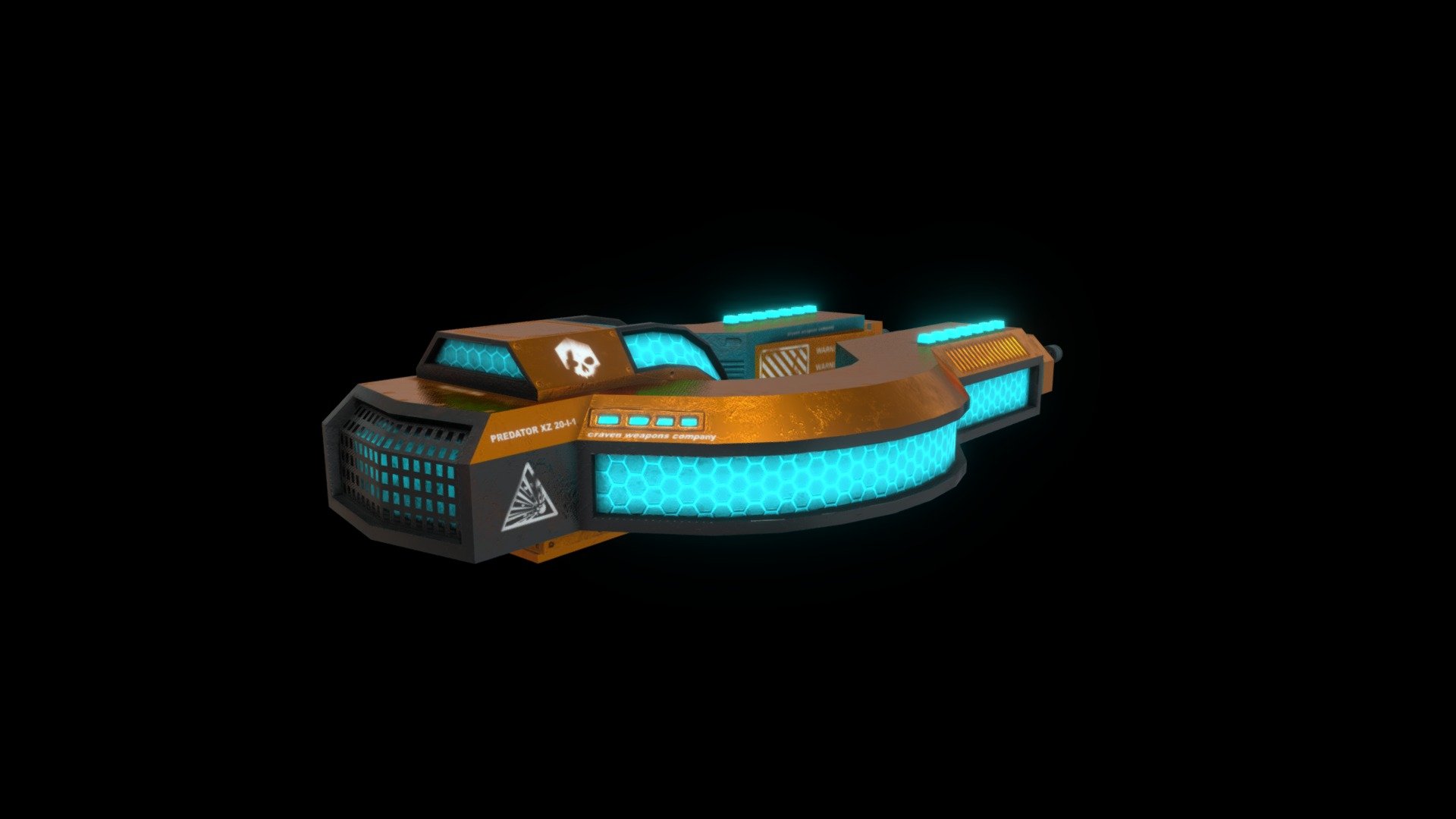 Predator XZ 20-I-1 Bounty Hunter Space Ship - 3D model by greyfox94 ...