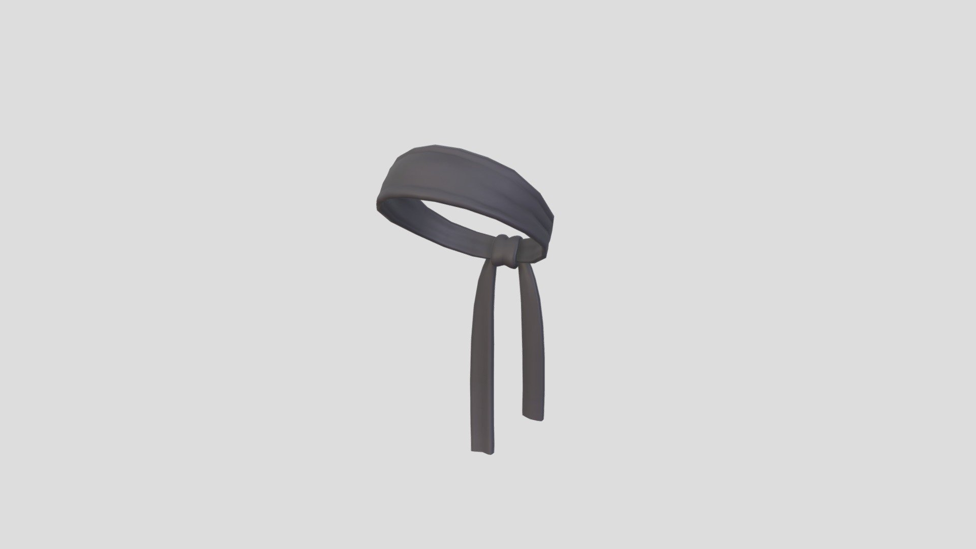 Headband034 Black Headband - Buy Royalty Free 3D model by Babara ...