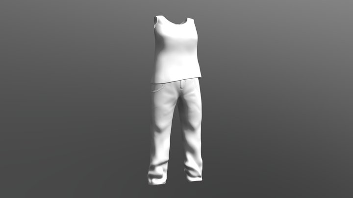 Tanktop 3D models - Sketchfab
