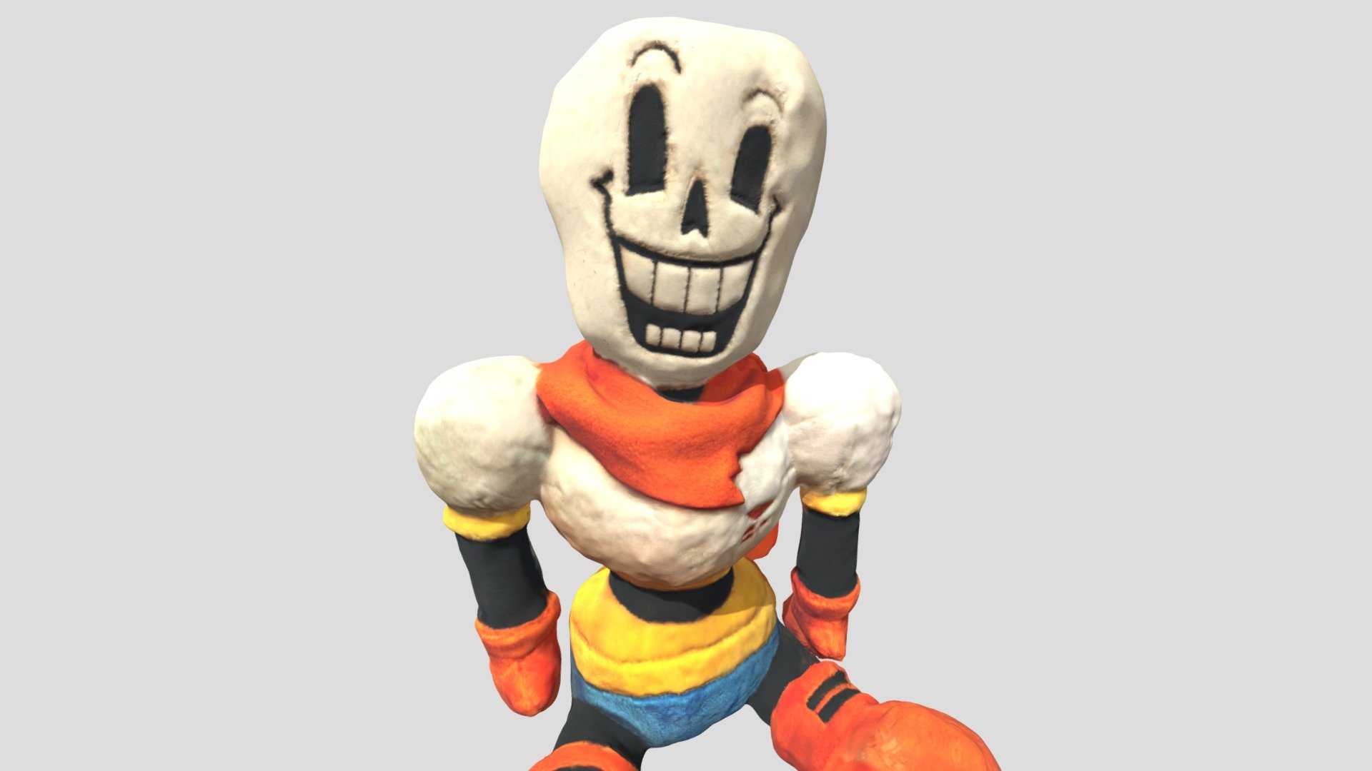 Papyrus plushie (Undertale) - Download Free 3D model by Gasto ...