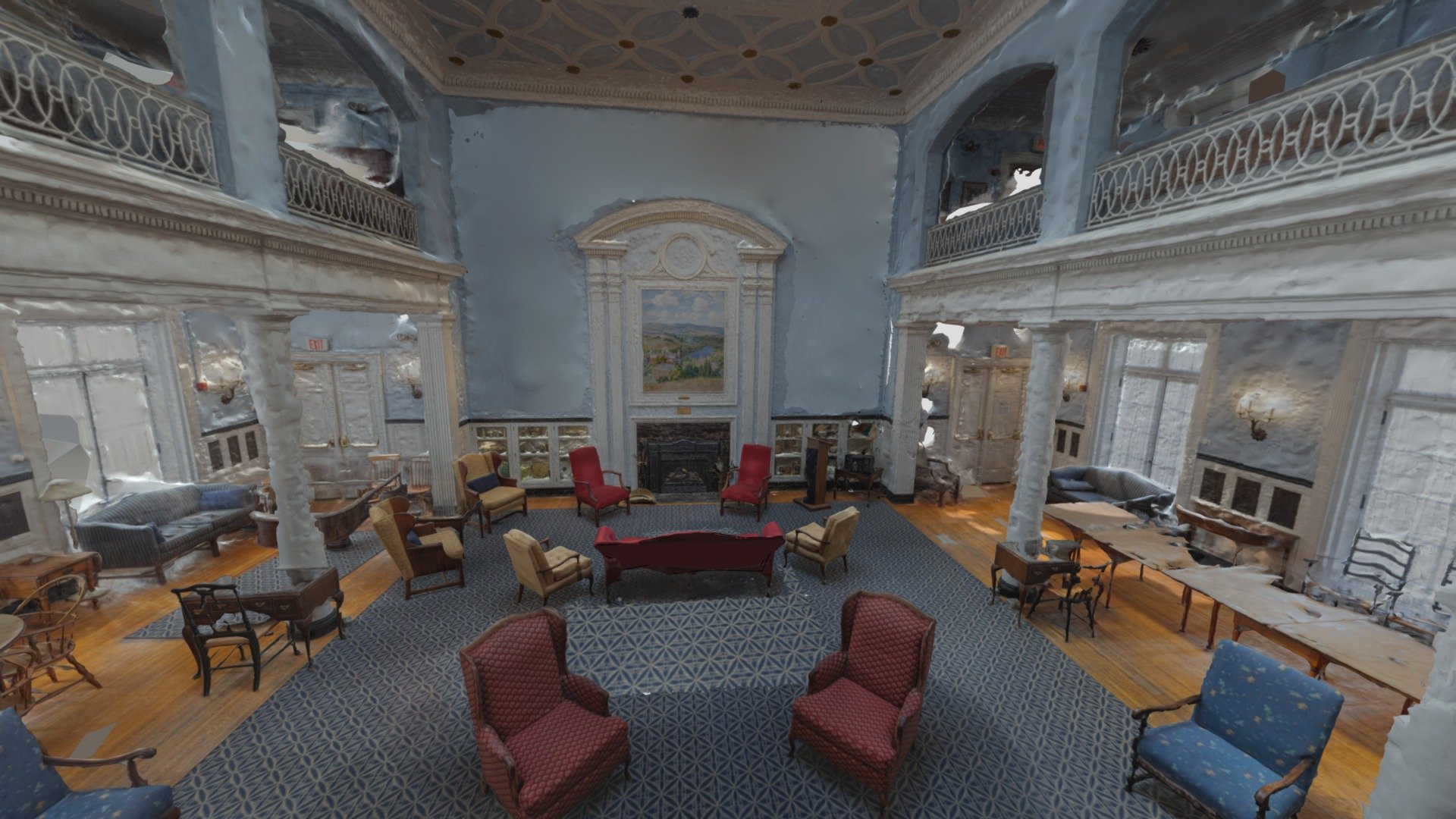 E Moore Hall - Download Free 3D model by Distanced Immersion (@eusawvu ...