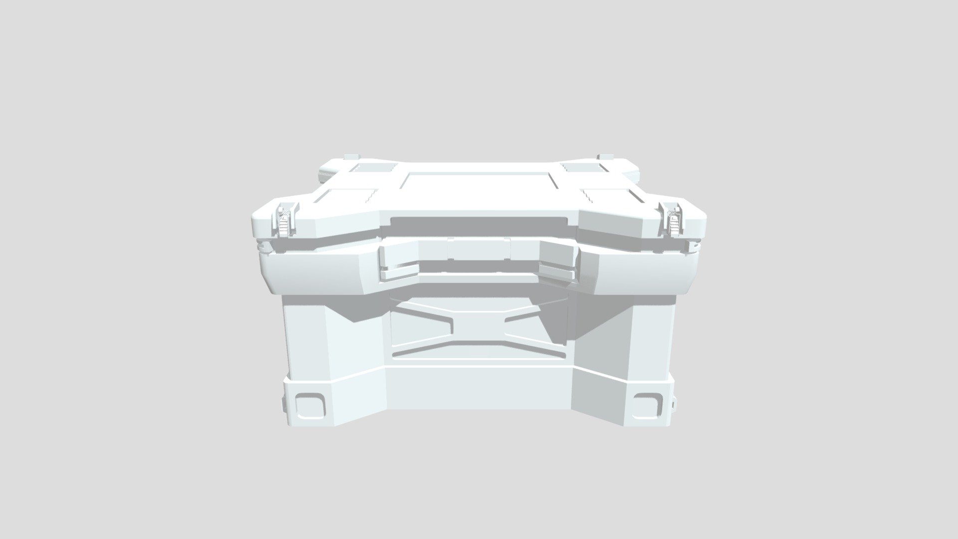 SCI FI BOX - Download Free 3D model by alefs99 [db0c586] - Sketchfab