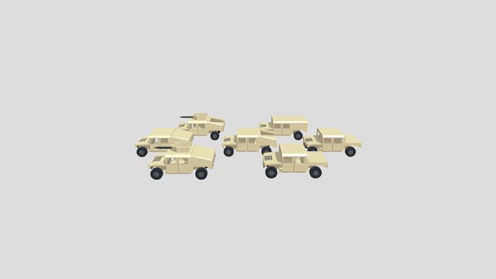 Humvee 3D models - Sketchfab