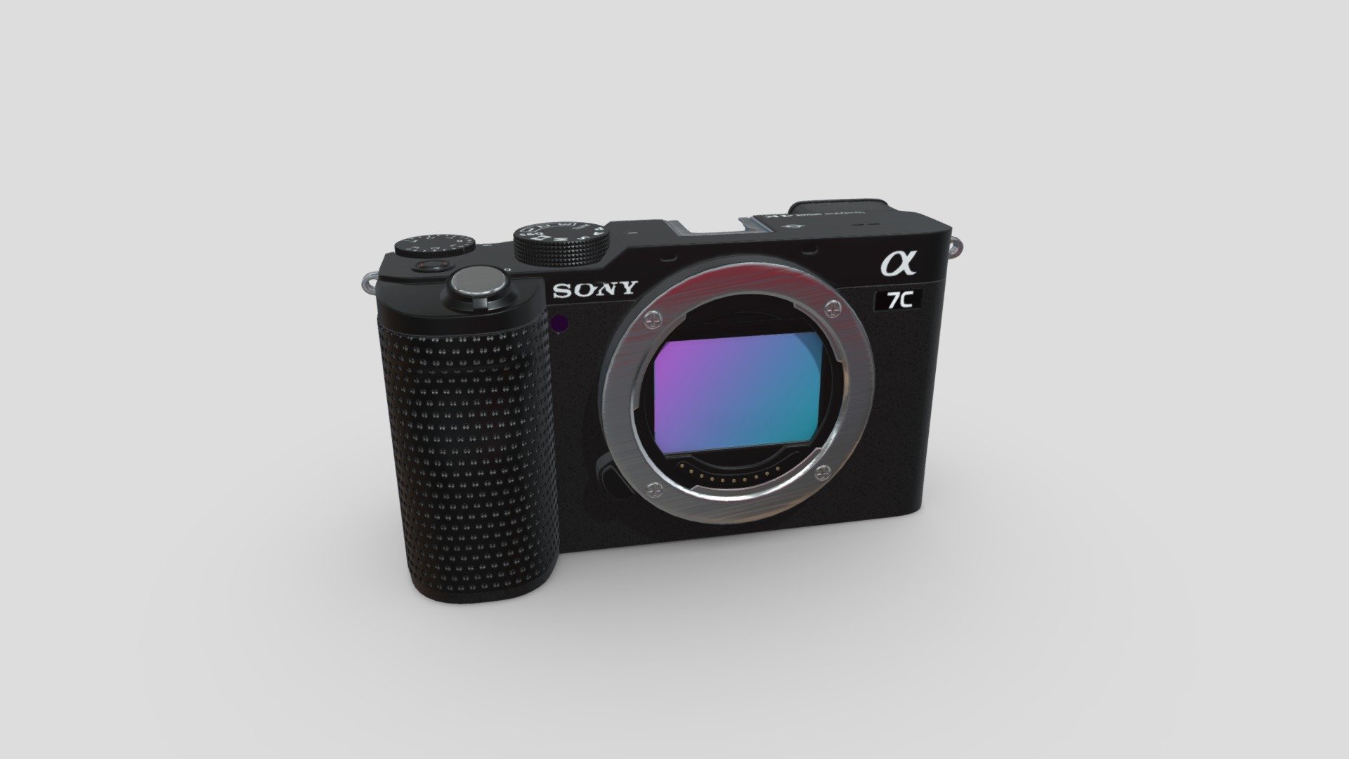 Sony Alpha 7C Full-Frame Mirrorless Camera Body - Buy Royalty Free 3D ...