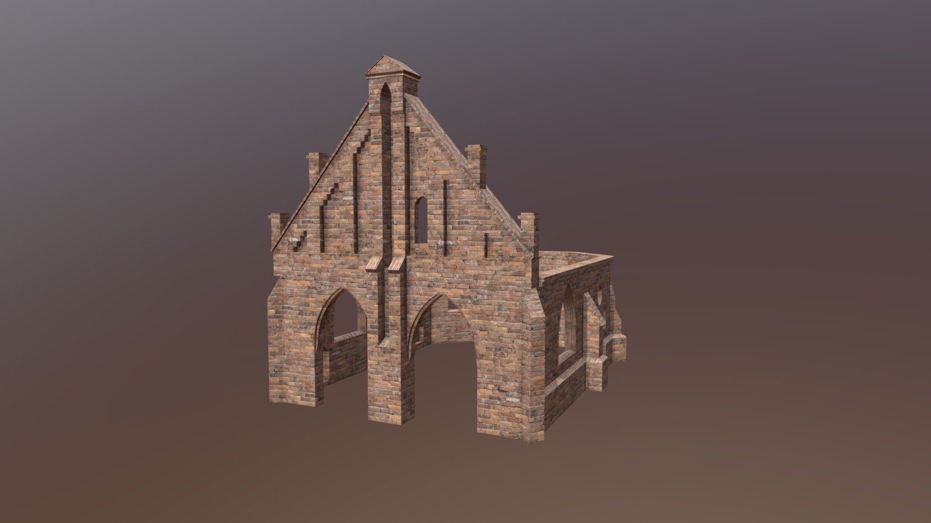 Gothic Chapel from 15th century - 3D model by luks (@lukskuks) [db0f805 ...