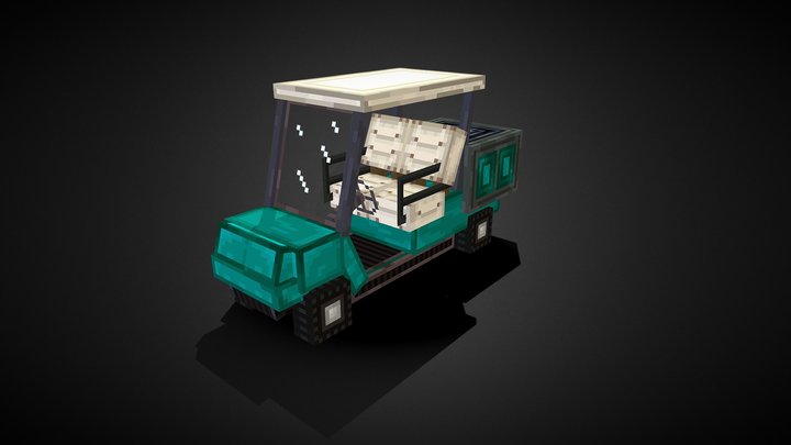 Minecraft-vehicle 3D models - Sketchfab