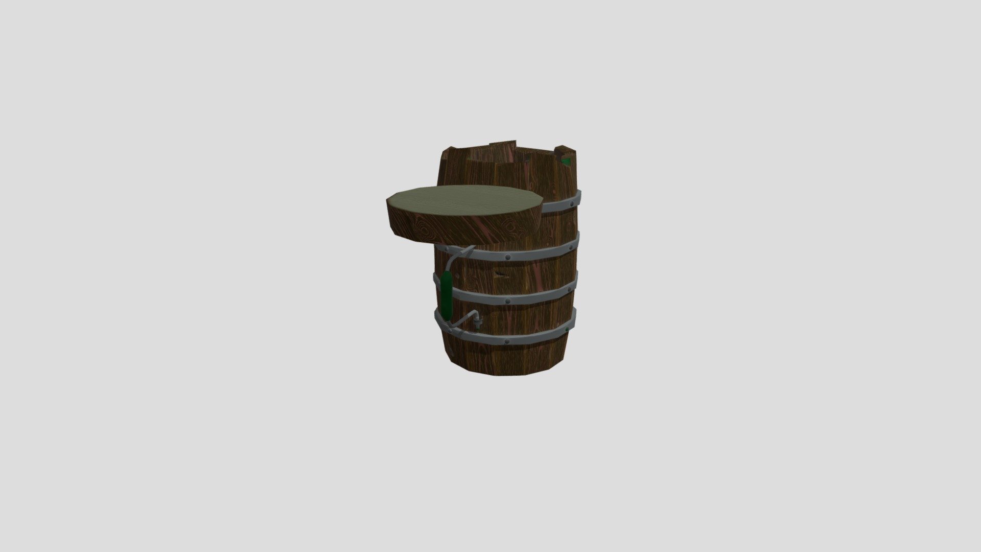 barrel - 3D model by JeremyZimmer [db12c16] - Sketchfab