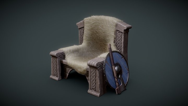Throne 3D models - Sketchfab