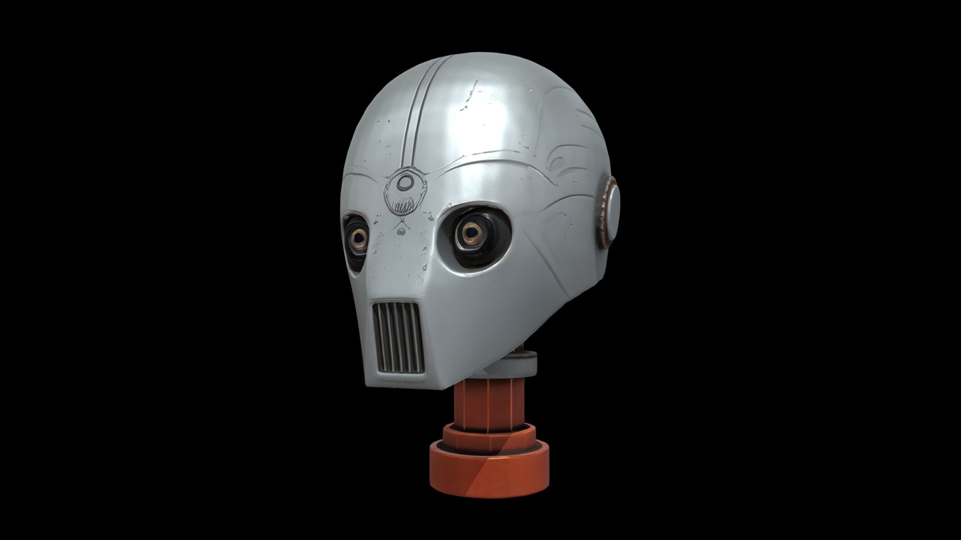 Protocol Droid Head A - 3D model by Eve Bat Studios (@EveBatStudios ...