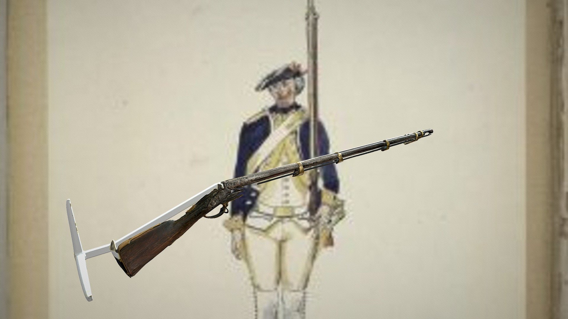 Batavialand rijkscollectie Musket NB6-73 - Download Free 3D model by ...