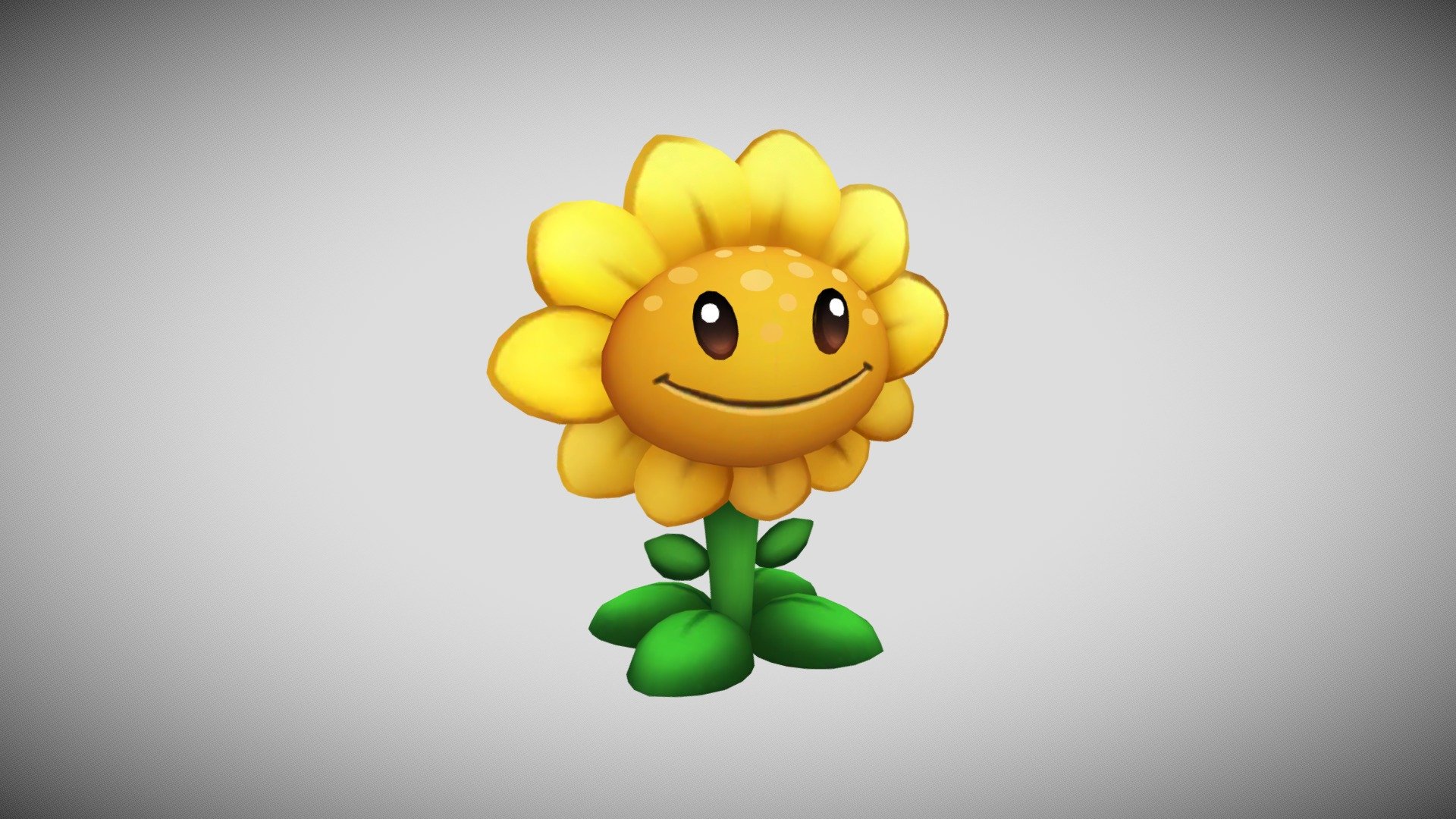 Plants vs. Zombies 3 (Pre-Alpha) - Sunflower - Download Free 3D model ...