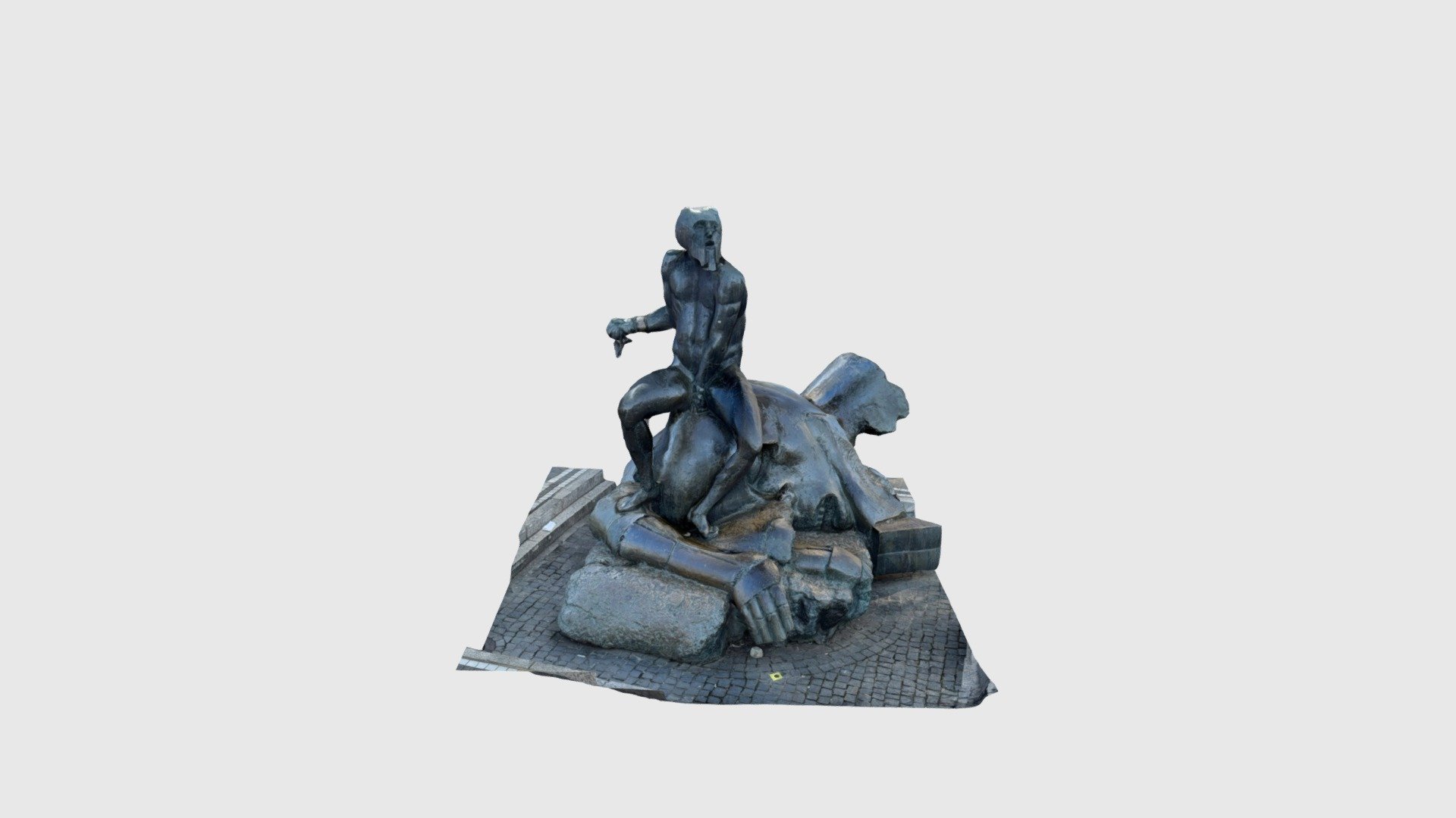 David and Goliath - Richard Heß 1983 - Download Free 3D model by ...
