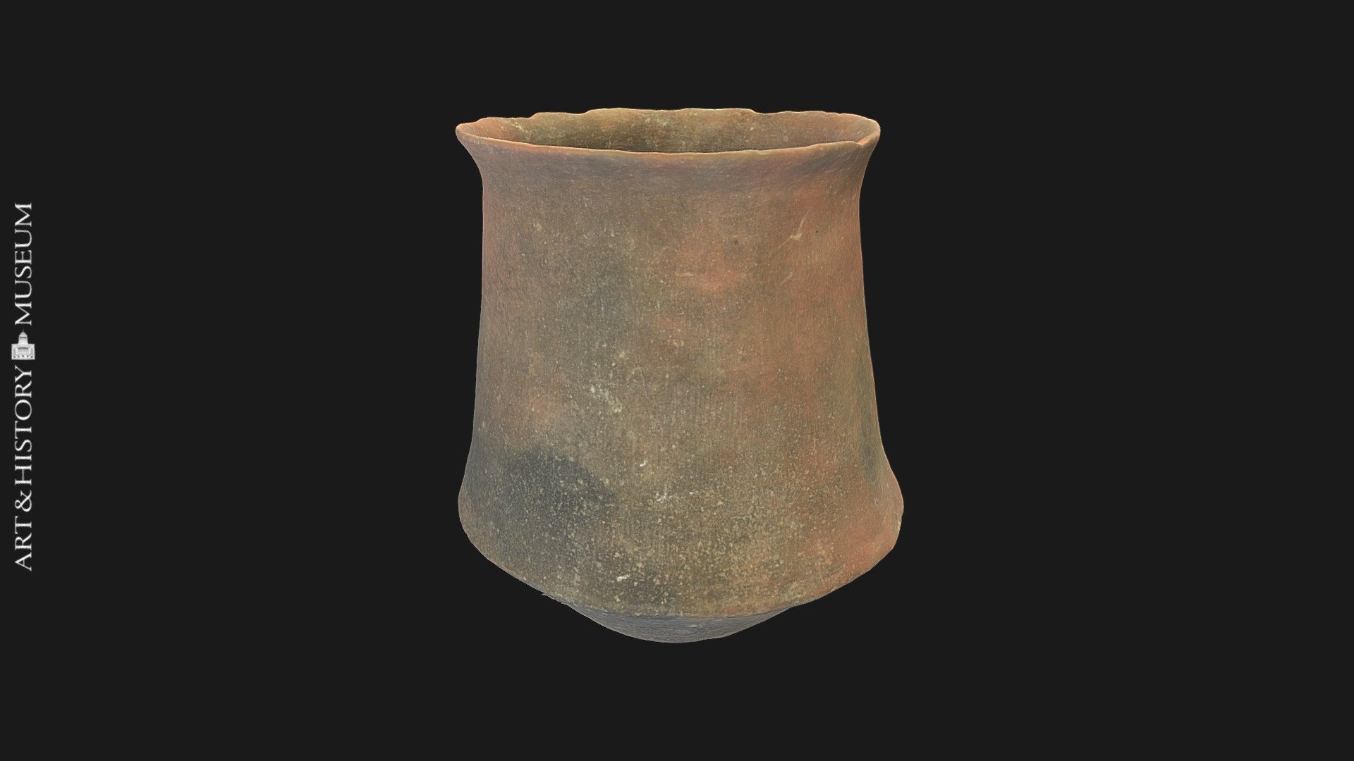 Carinated vase with flaring rim - PG.41.1.171 - Download Free 3D model ...