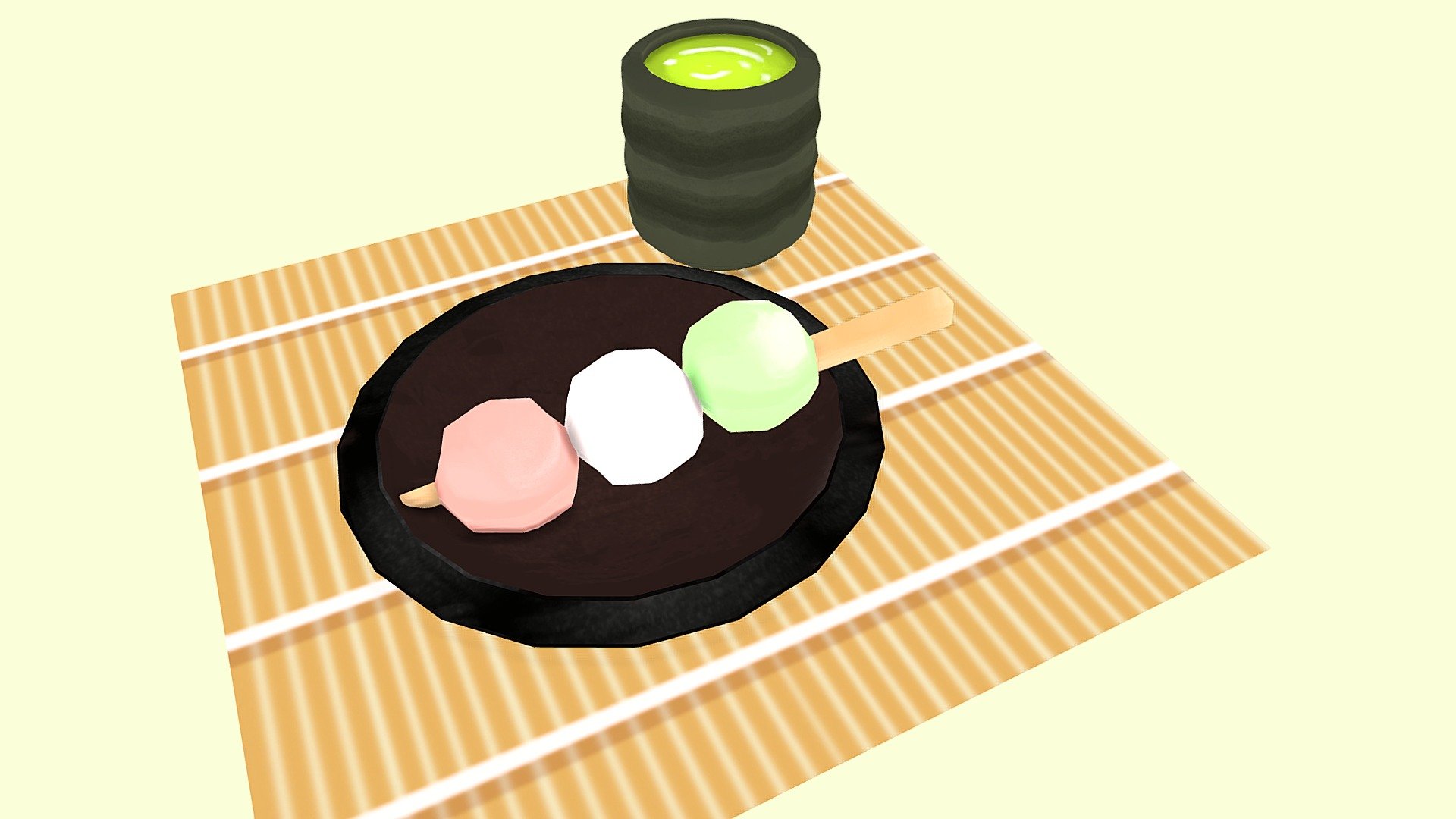 Dango - Download Free 3D model by Citrus (@citrusfriendd) [db1627c ...