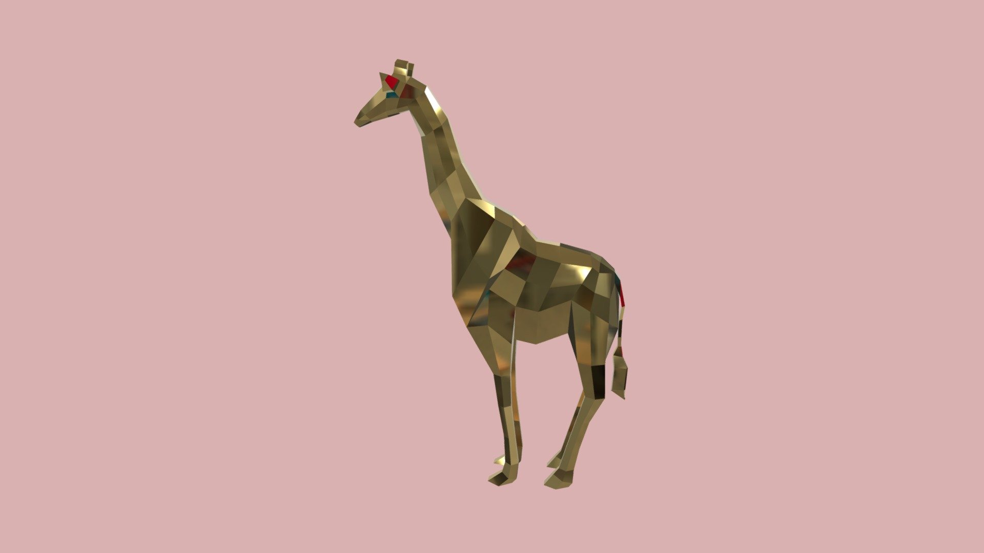 Week 3 | Giraffe Low Poly - Download Free 3D model by thomasbogart ...