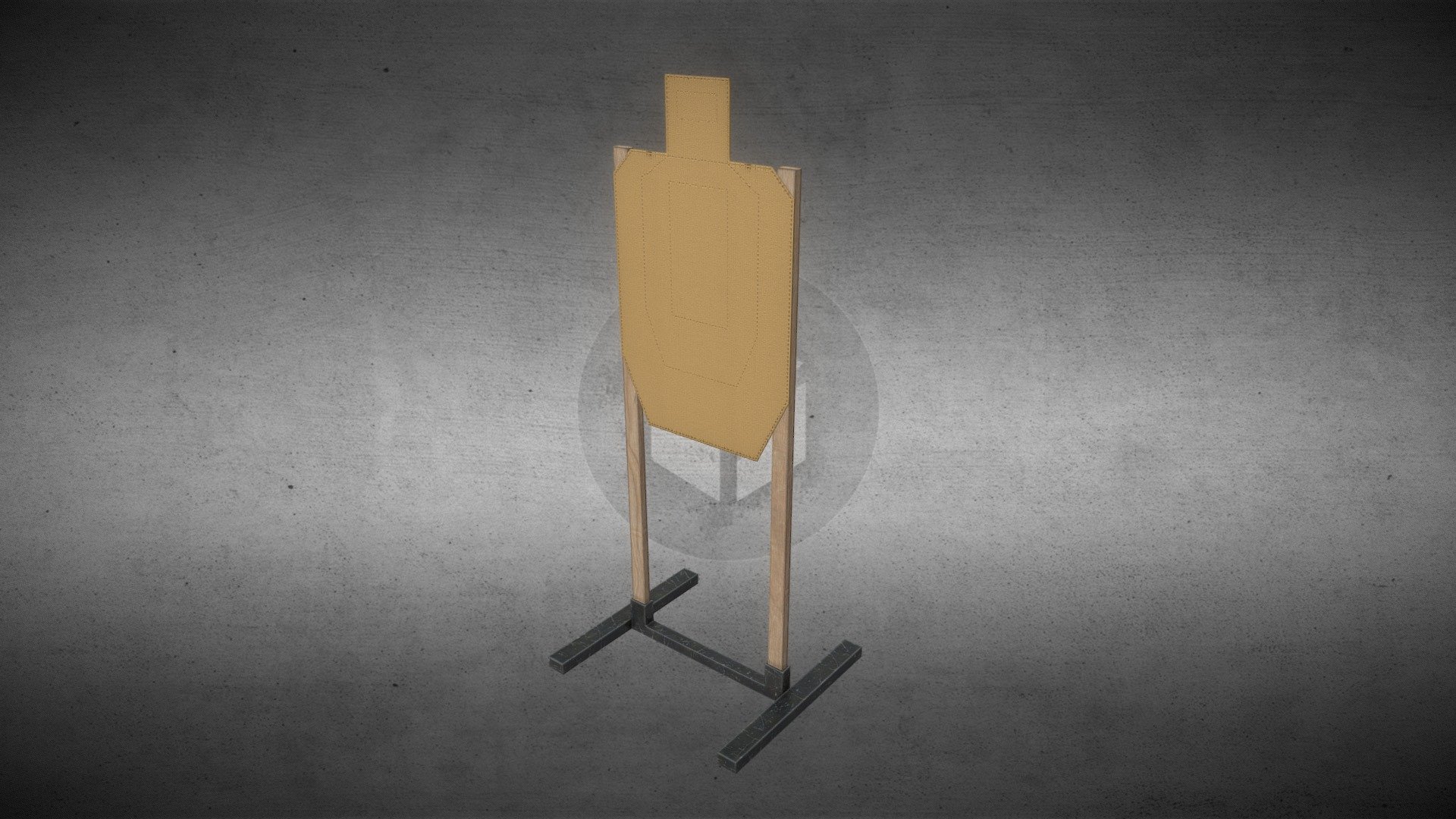 IPSC/USPSA Cardboard Practice Target - 3D model by BayernMaik [db16a35 ...