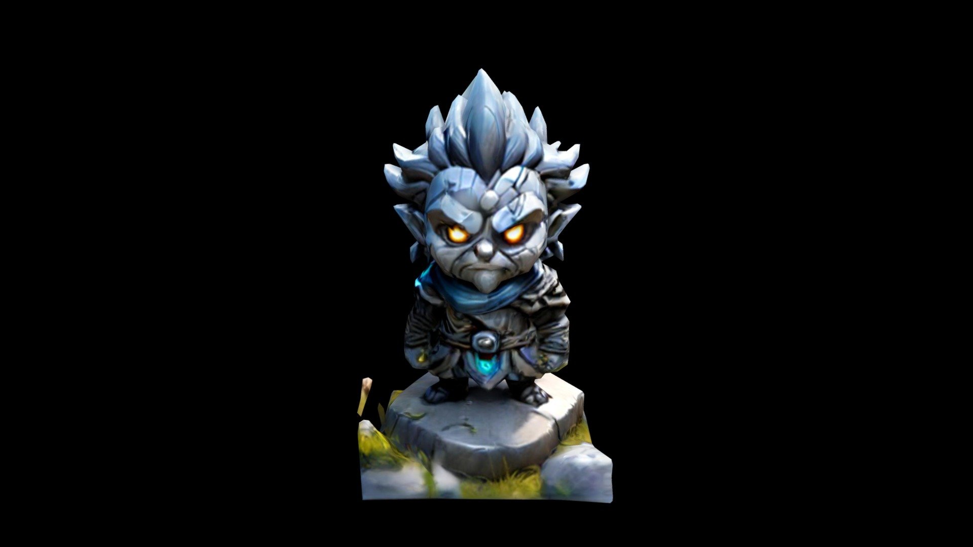 "Villainous Stone Sprite A CGI Render" - Download Free 3D model by ...