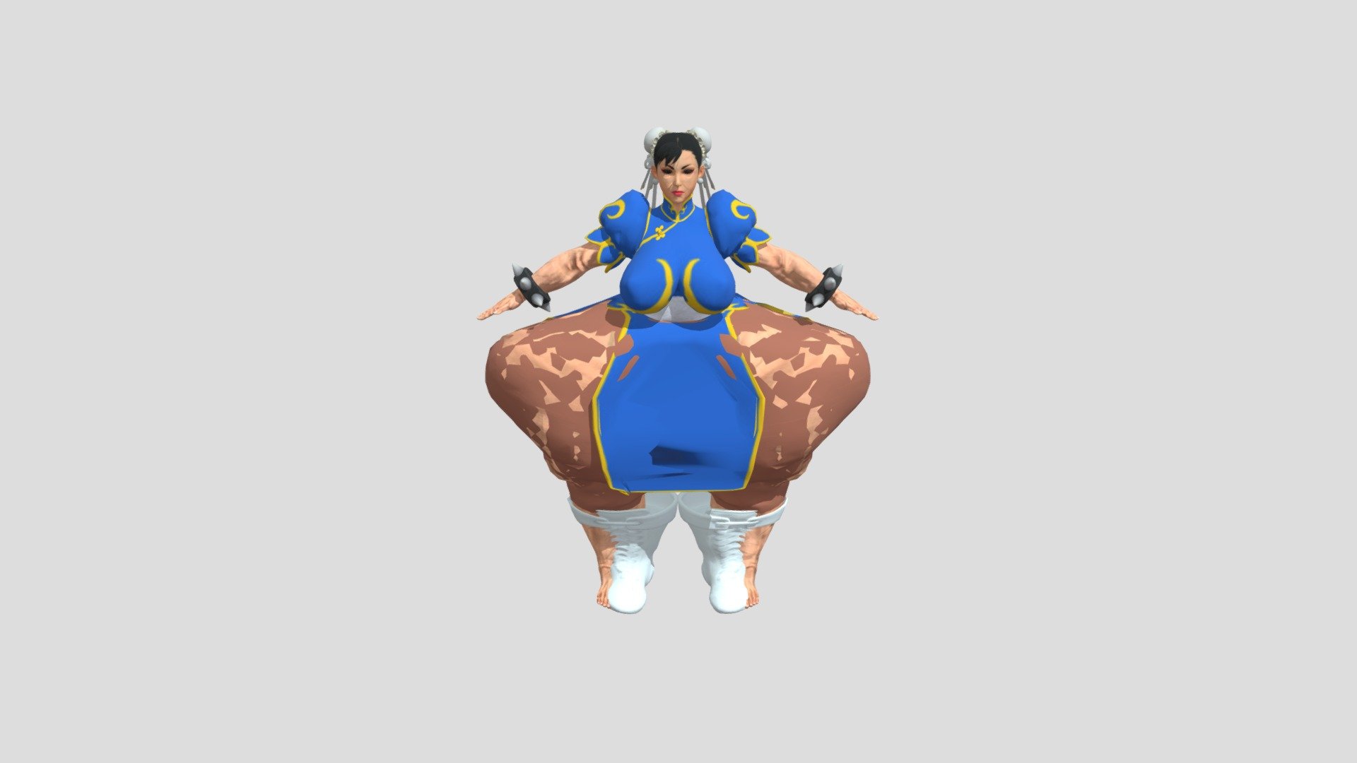 Commission Chamoy20 Chun Li - Download Free 3D model by tomascolt12 ...