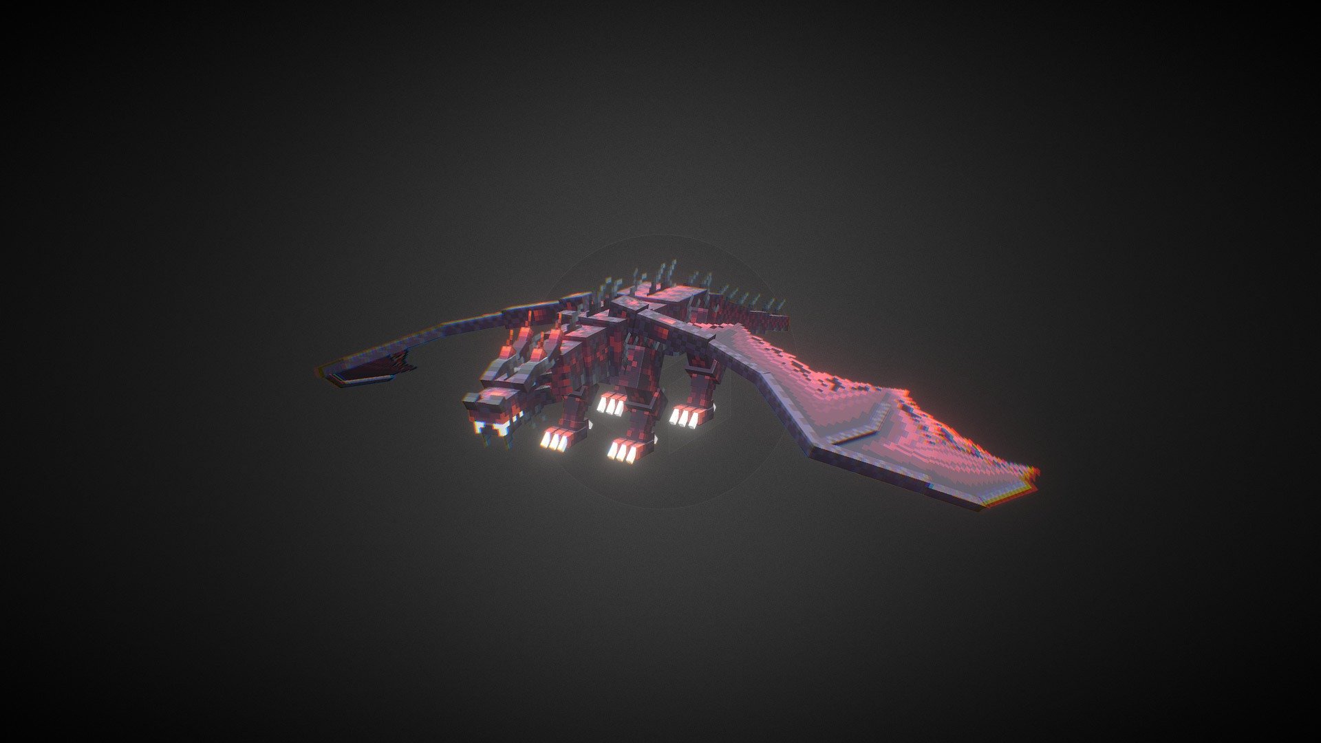 Fire Dragon Remake - 3D model by 3B STUDIO (@3BStudioMC) [db1ac0d ...
