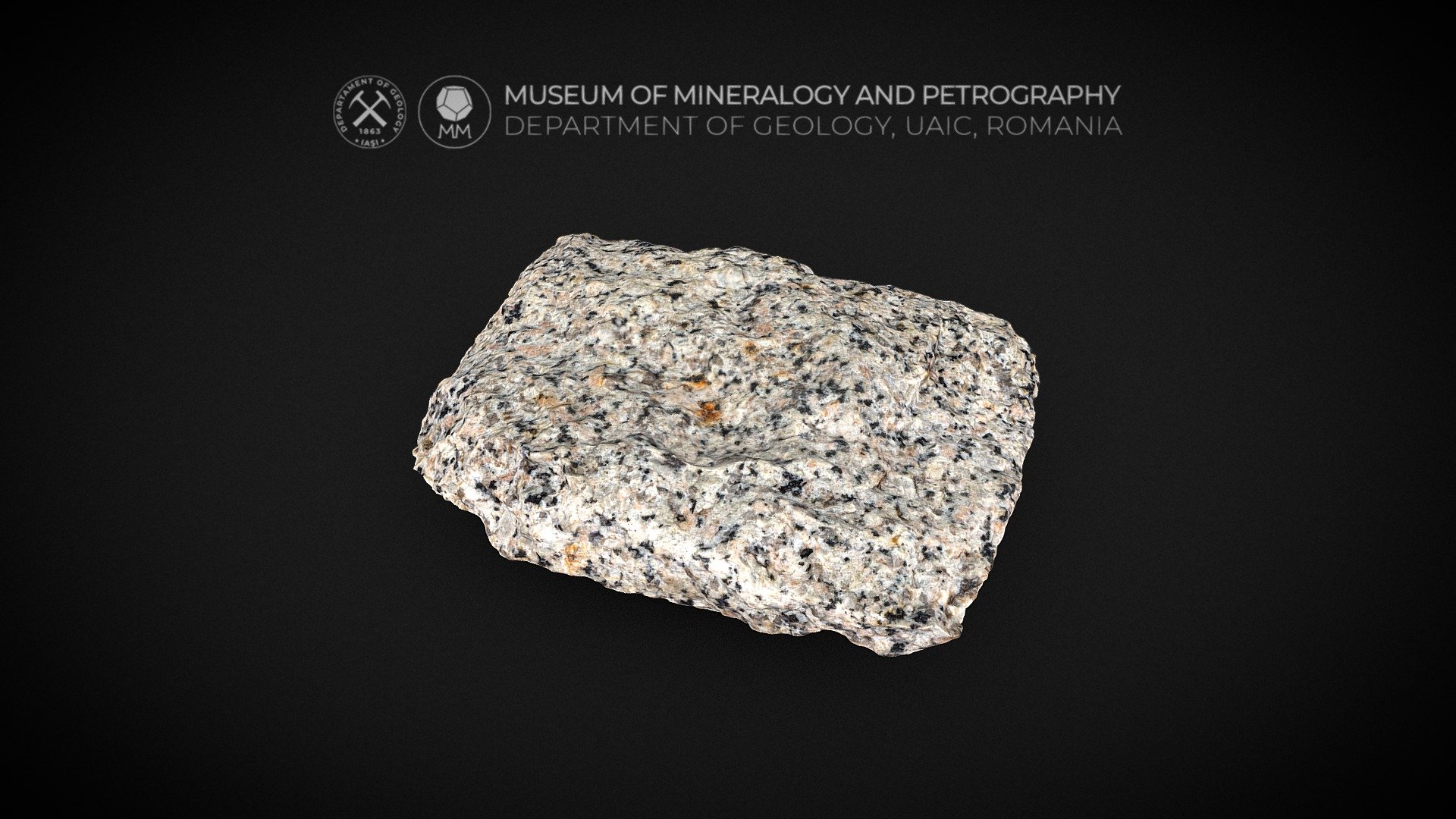 Granite (igneous rock) - 3D model by Museum of Mineralogy and ...