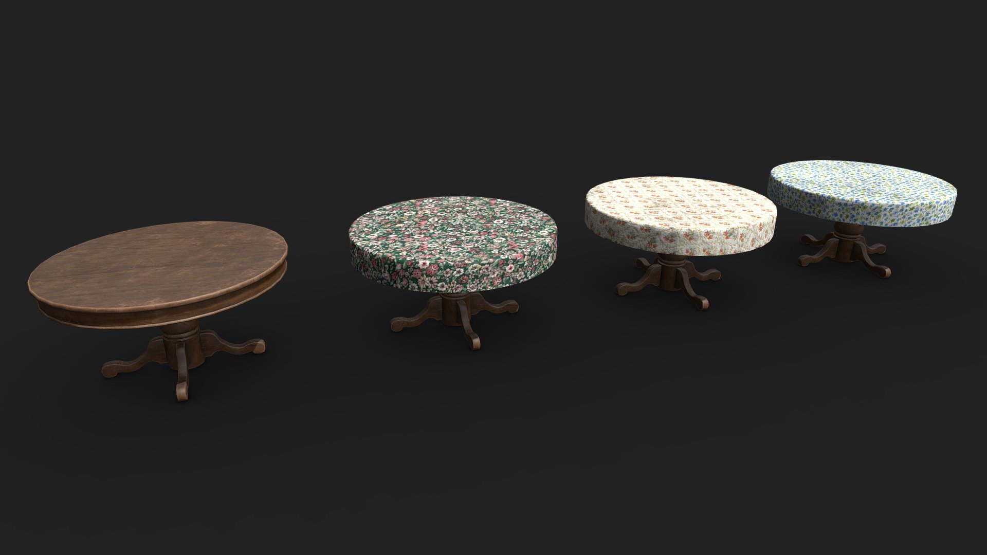 Round Table - Buy Royalty Free 3D model by Thiago Ferraro ...