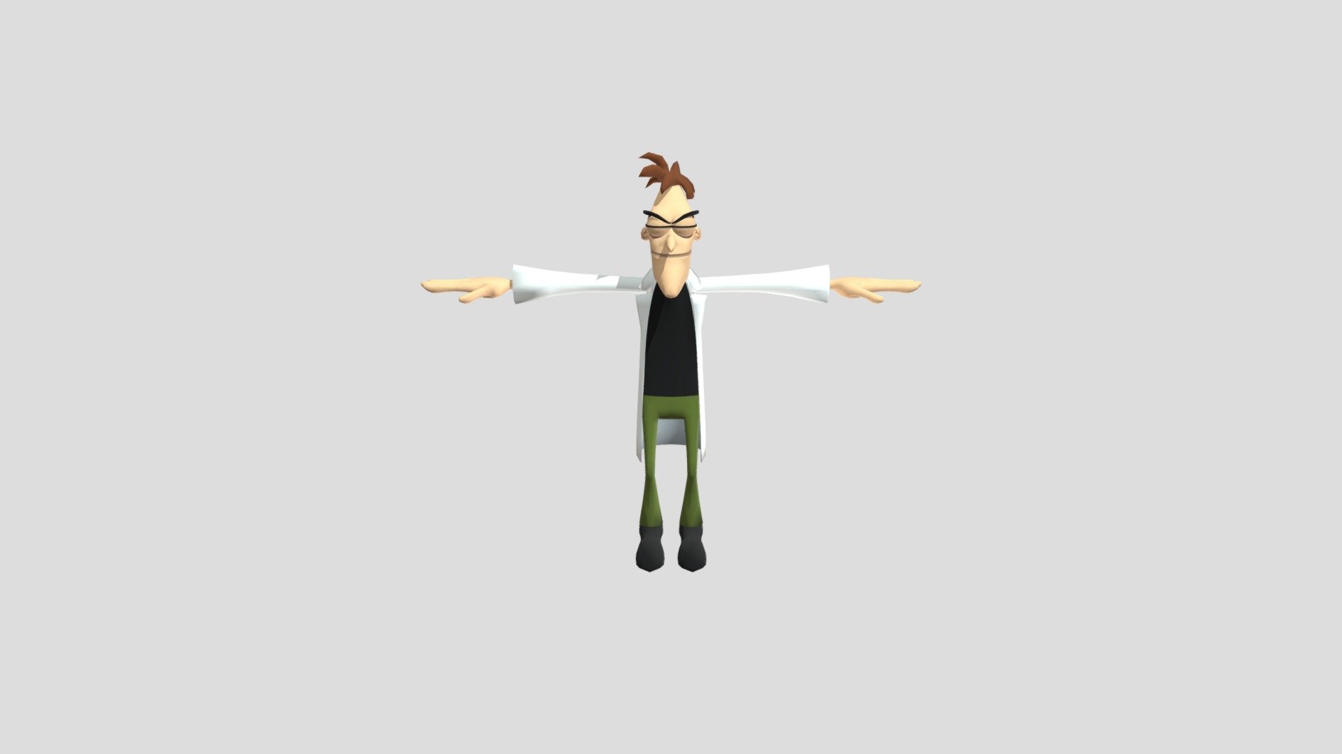 Dr. Doofenshmirtz Rig (Phineas And Ferb) - Download Free 3D model by ...