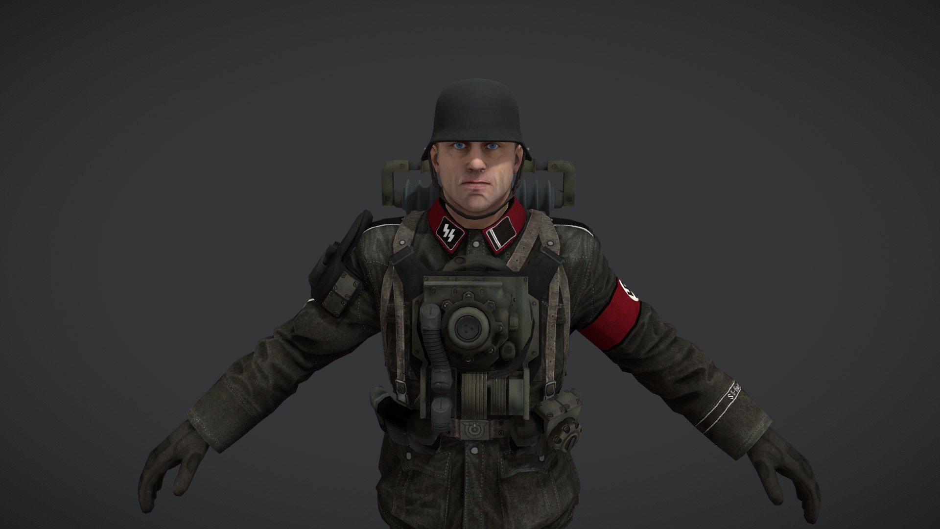 Classic Nazi Infranty (1946 N) - Wolf. Old Blood - Download Free 3D ...