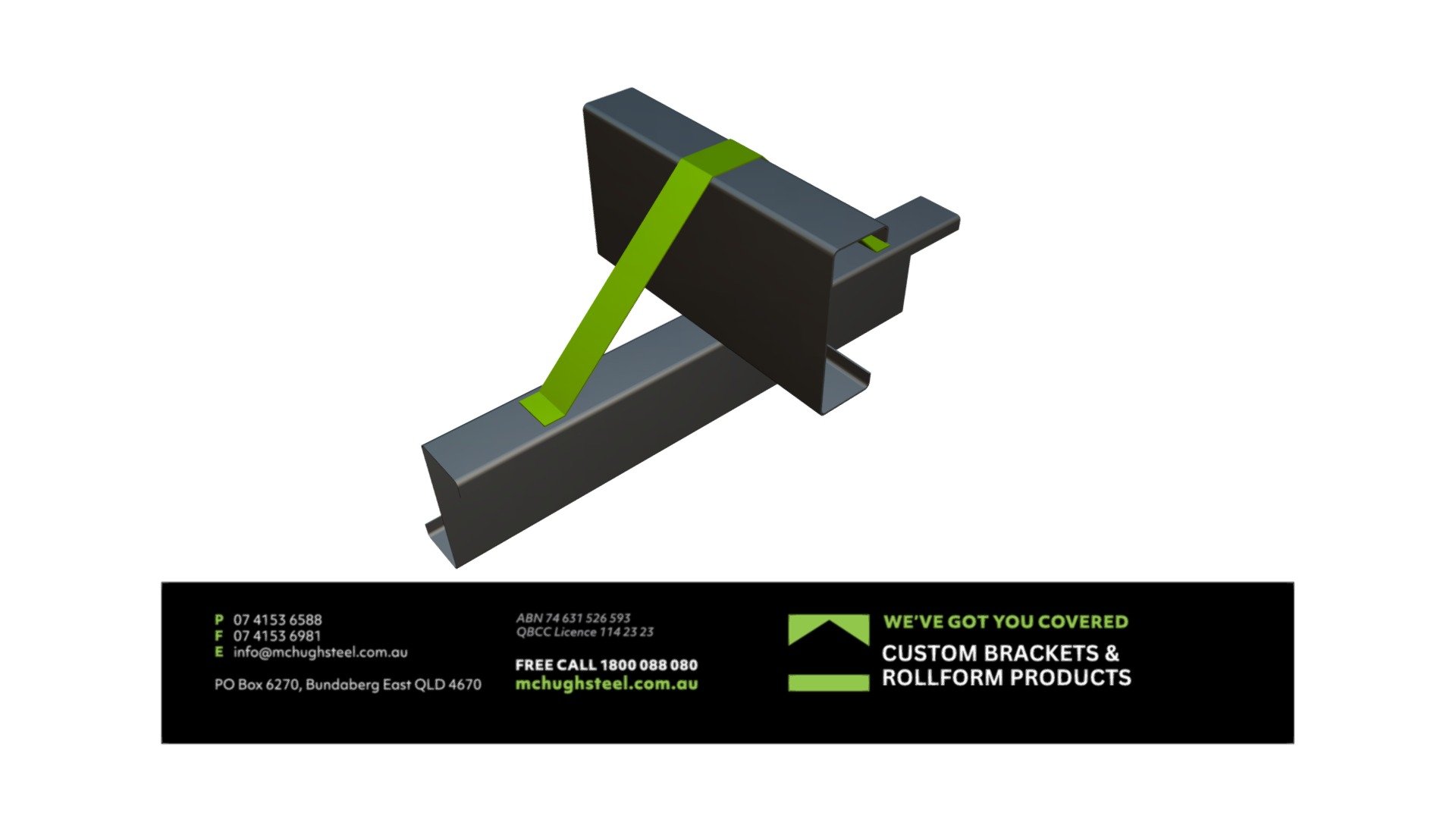 DWG193 C200 Fly Brace - Z Purlin - 3D model by mchughsteel [db2139d ...