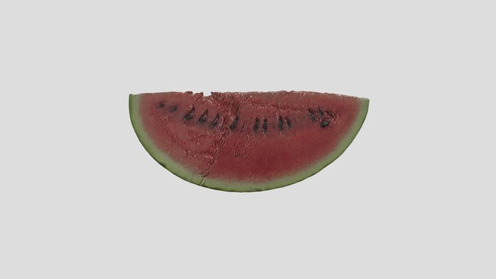 Watermelon 3D models - Sketchfab